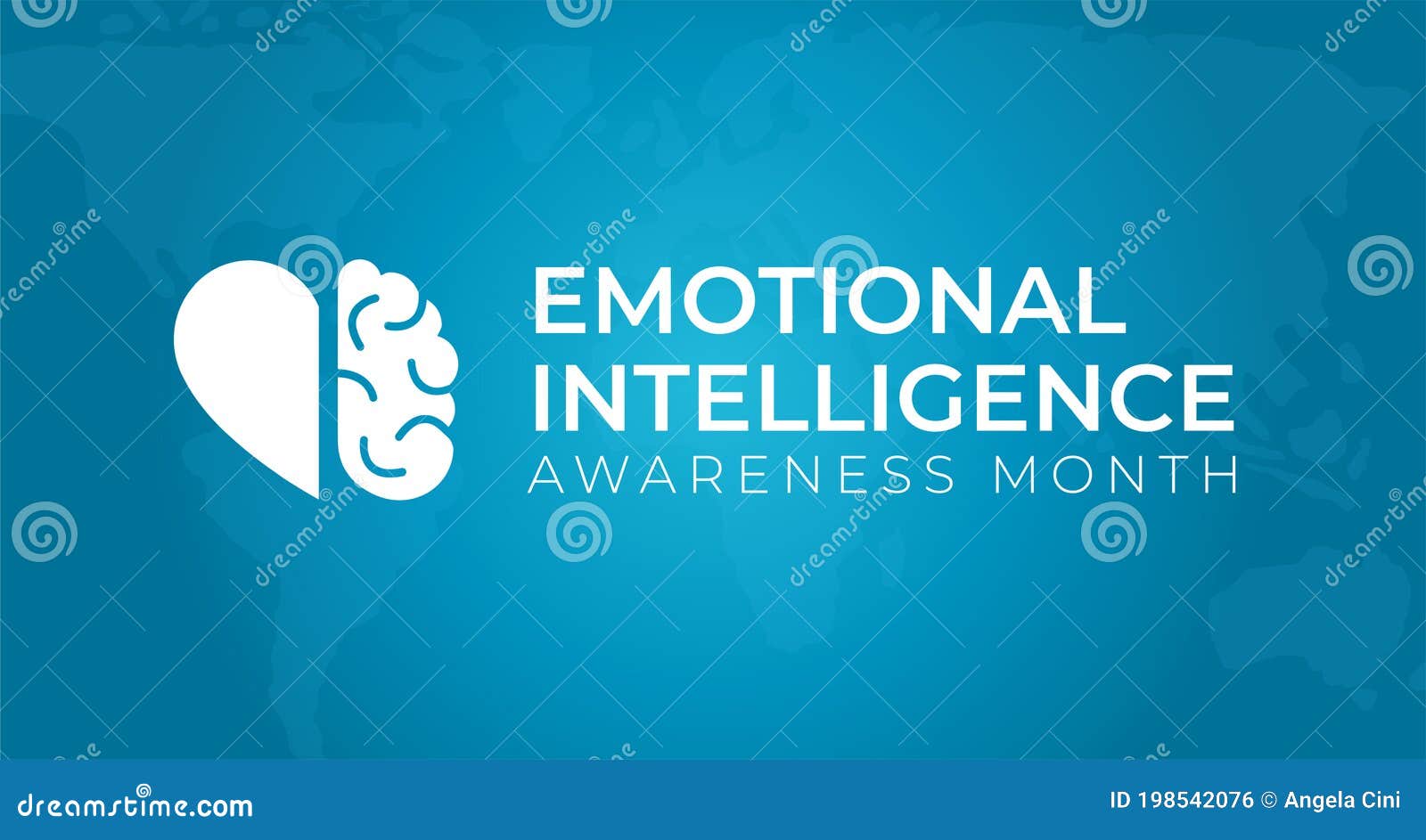 Emotional Intelligence Background Banner Illustration Stock Vector ...