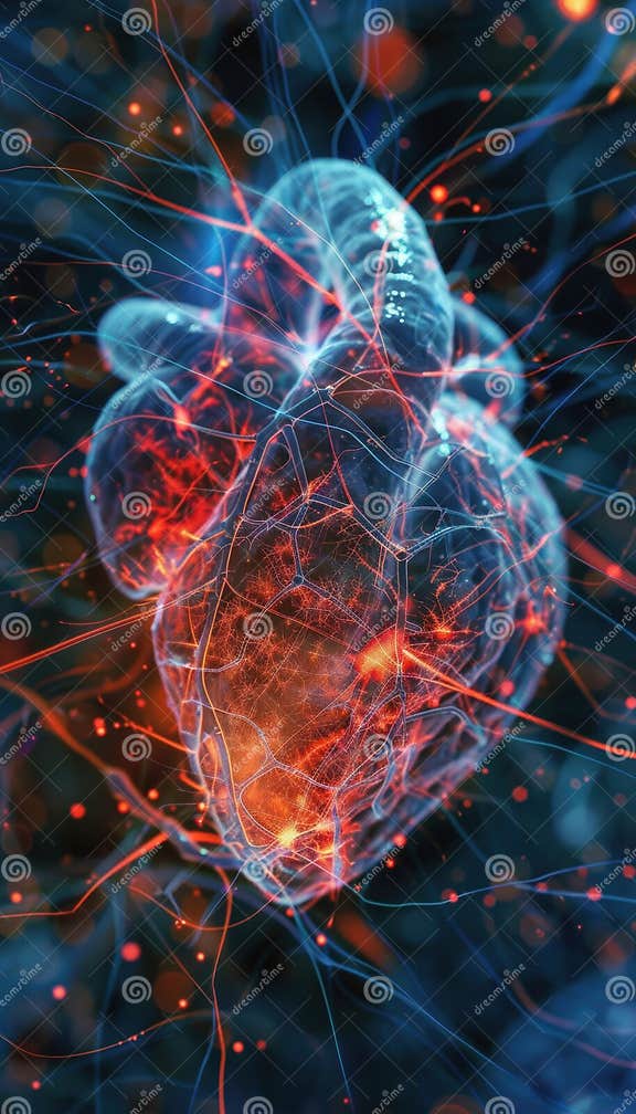 Emotional Intelligence Concept with Neural Pathways Forming Heart ...