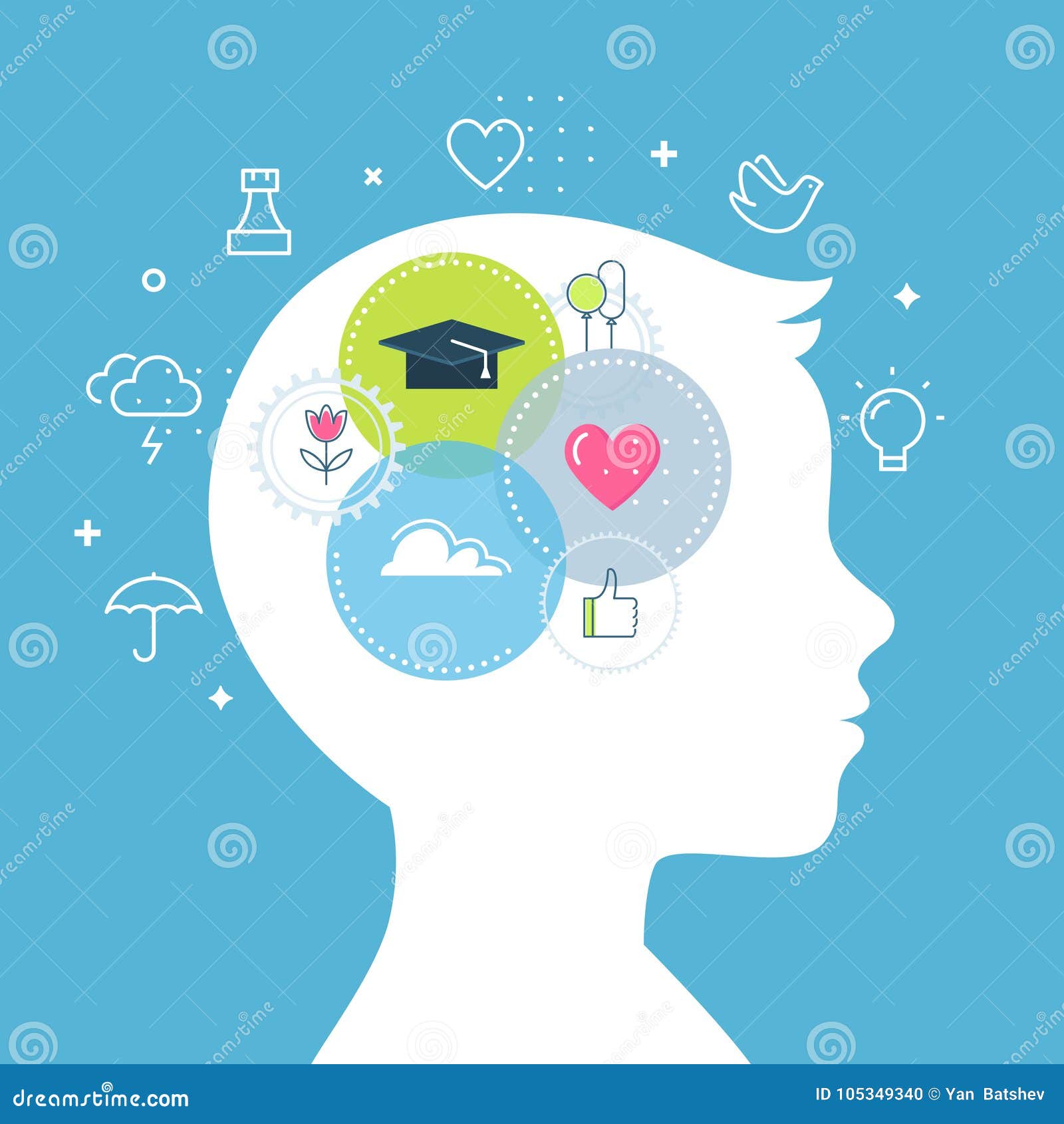 Emotional Intelligence, Feeling and Emotions Concept Vector ...