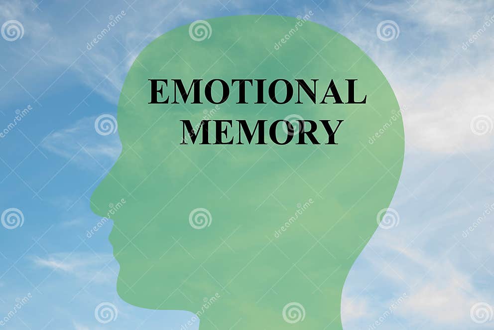 Emotional Memory concept stock illustration. Illustration of design ...