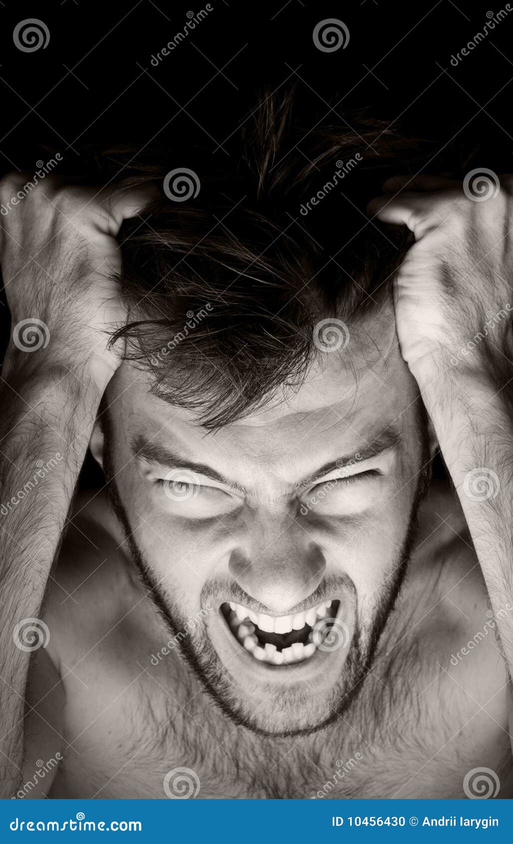 Emotional photo of the man stock photo. Image of facial - 10456430