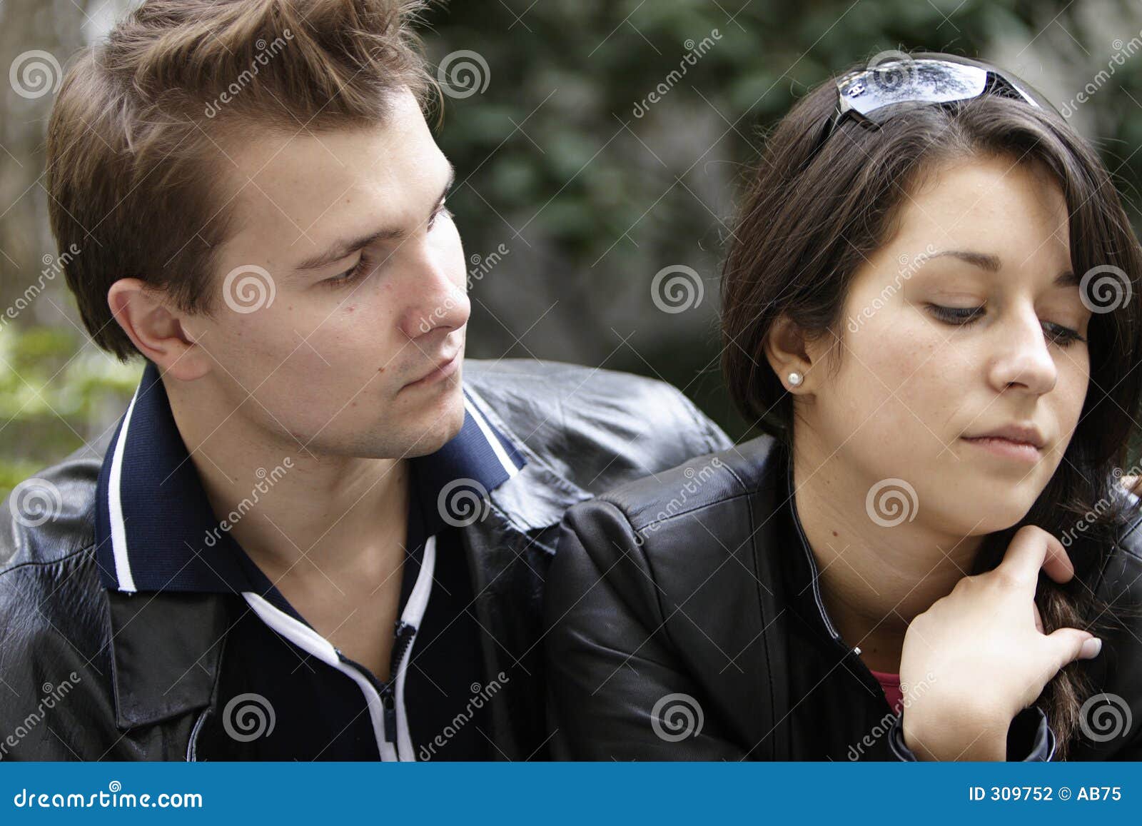 Emotional scene stock photo. Image of handsome, alluring - 309752