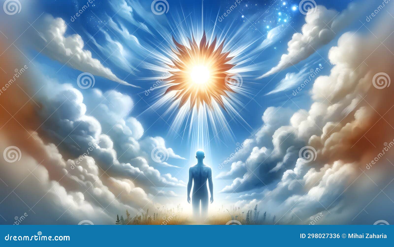 Emotional Weather Concept. Illustration Created with Generative AI ...