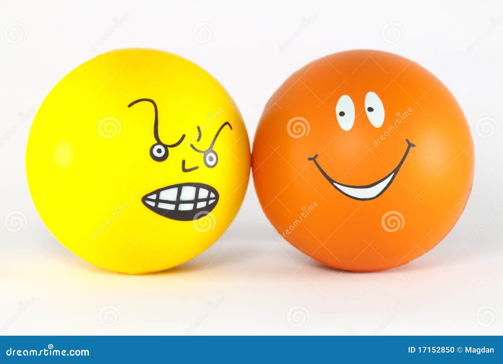 Emotions. stock photo. Image of objects, contrast, expressions - 17152850