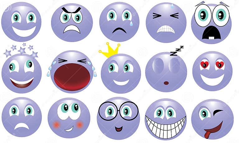 Emotions stock illustration. Illustration of crying, bawl - 23874657