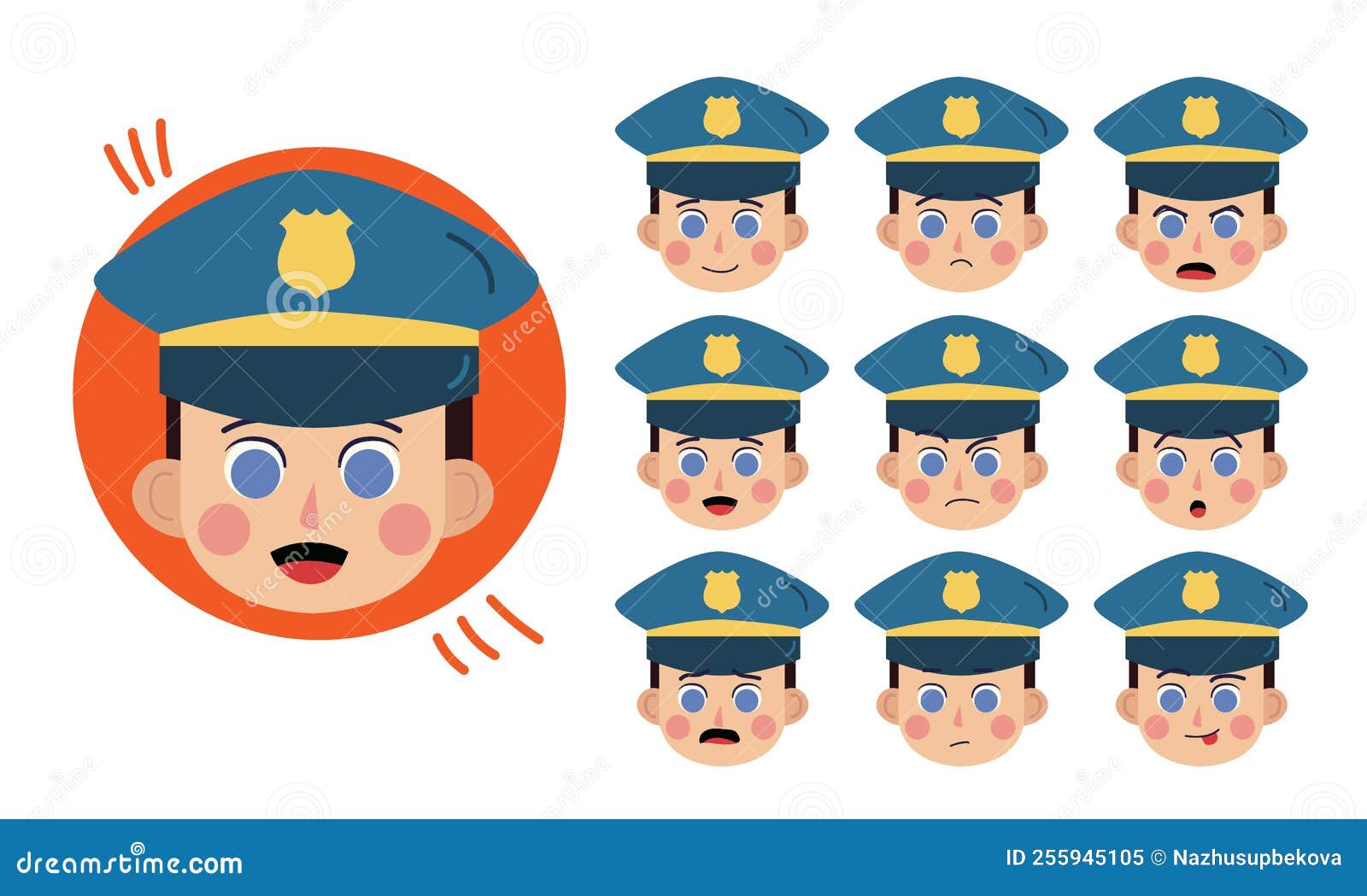 Policeman. Human Character for Your Scenes. Character Ready for ...