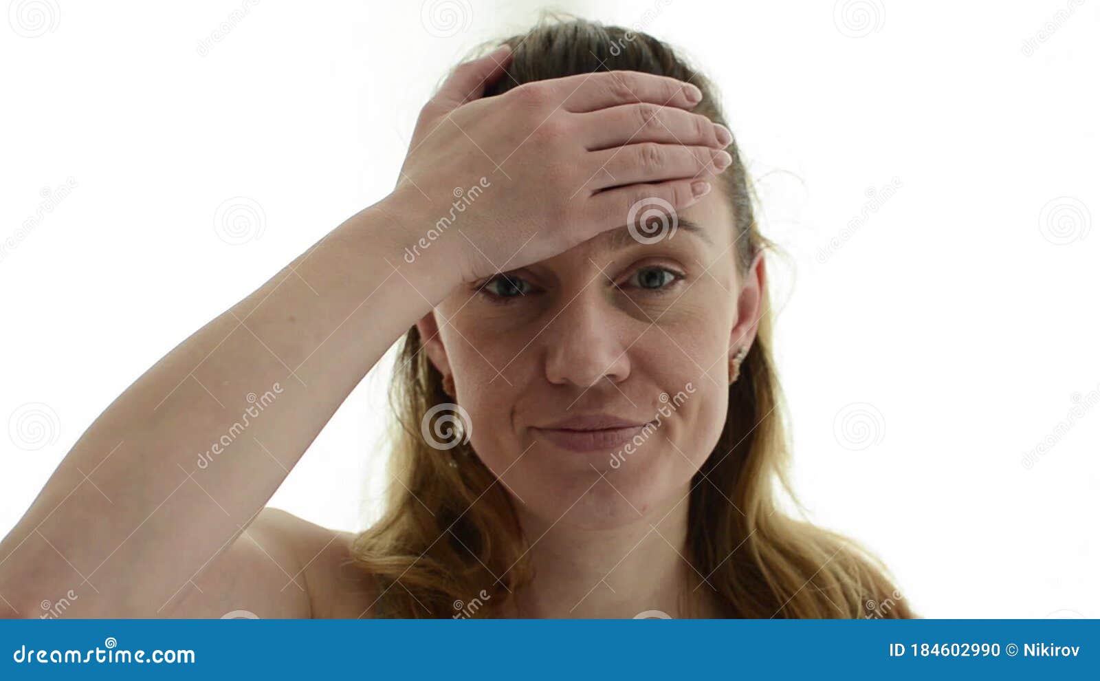 Emotions on the Face of a Beautiful Young Girl Stock Footage - Video of ...