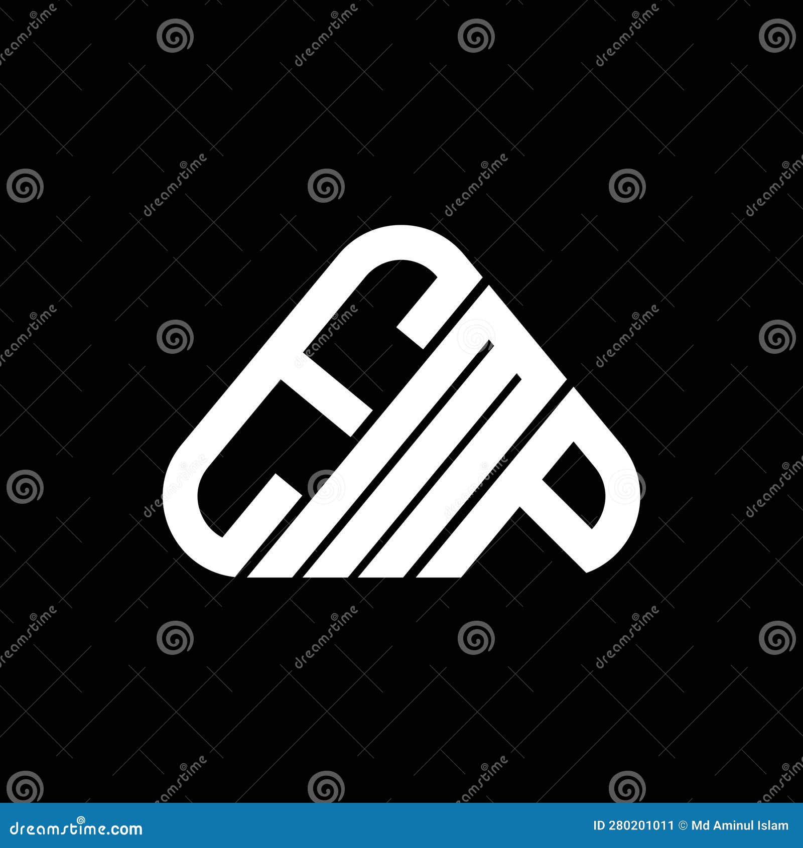 EMP Letter Logo Creative Design with Vector Graphic, EMP Simple and ...