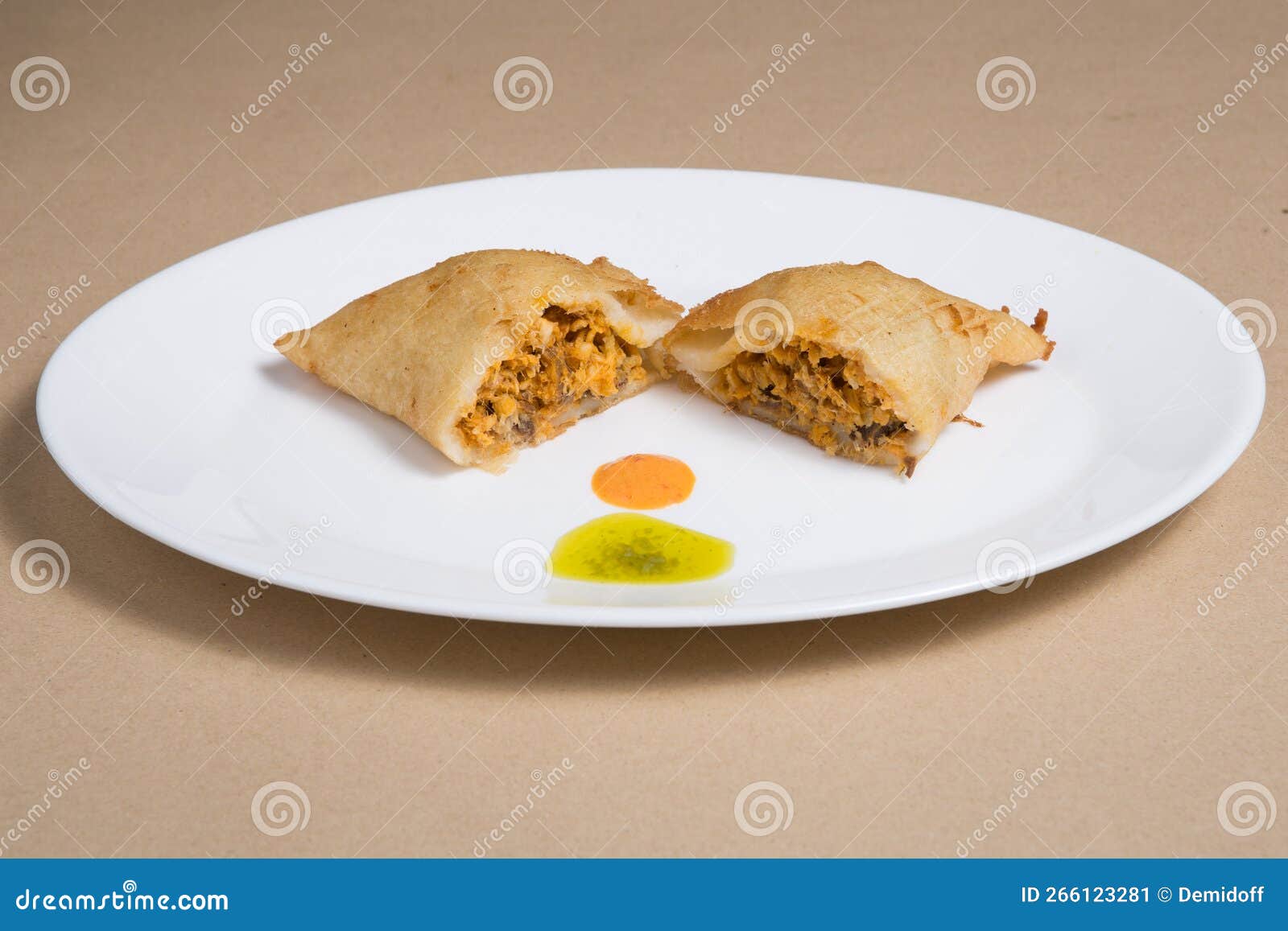 Empanada stock image. Image of snack, pies, bread, fresh - 266123281