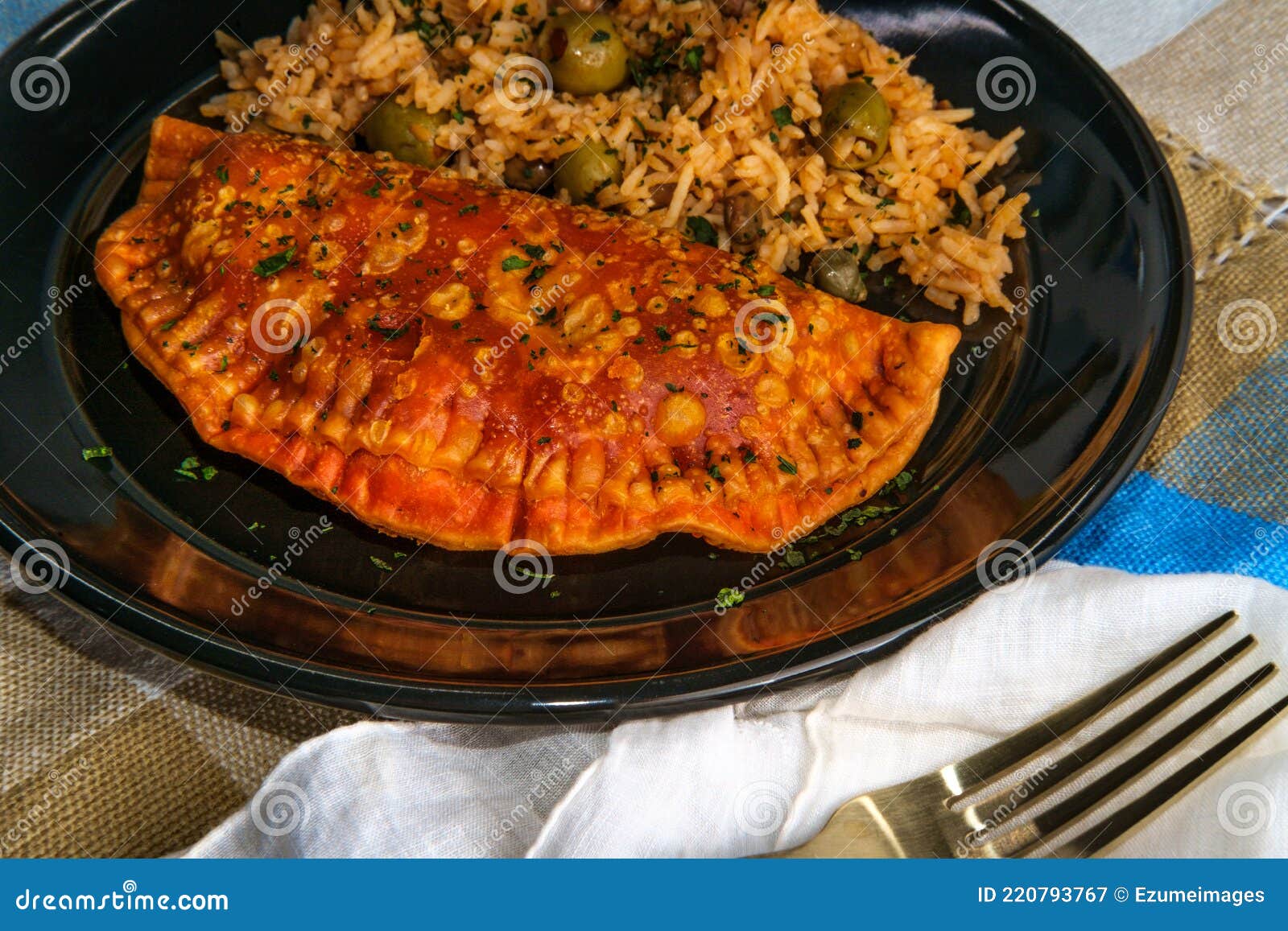 Empanada Meat Pies stock image. Image of mexican, homemade - 220793767