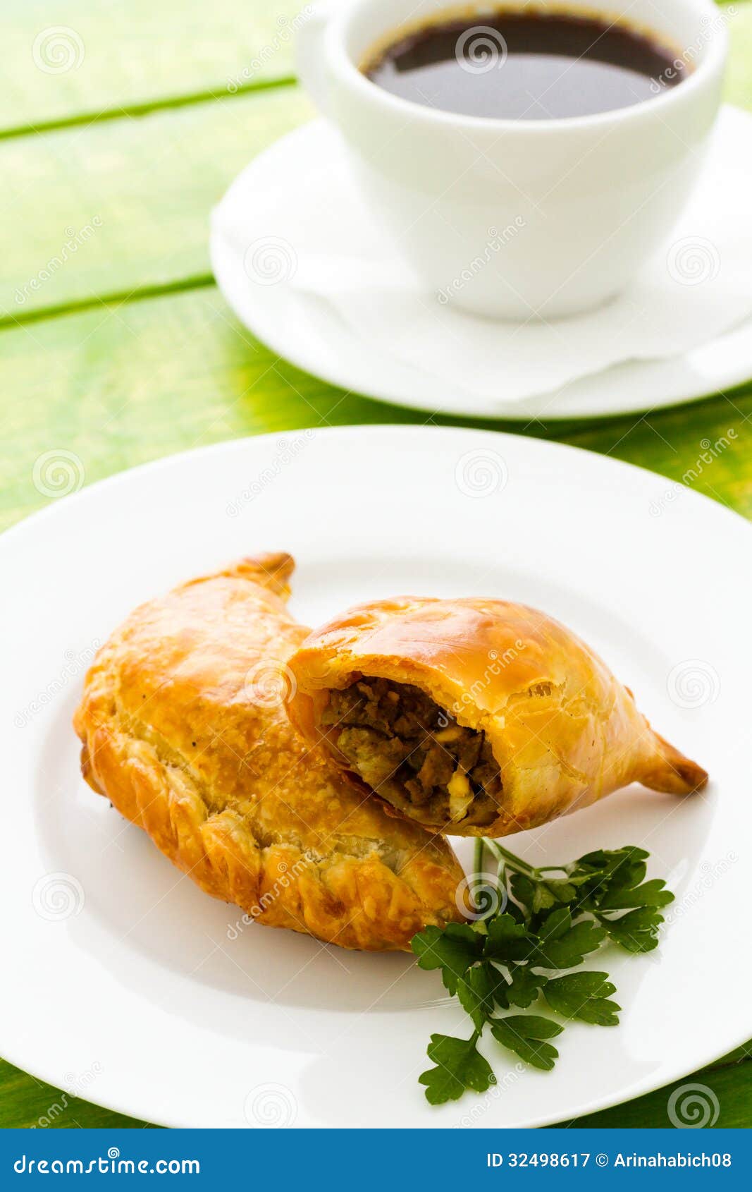 Empanada stock image. Image of bread, stuffing, empanada - 32498617
