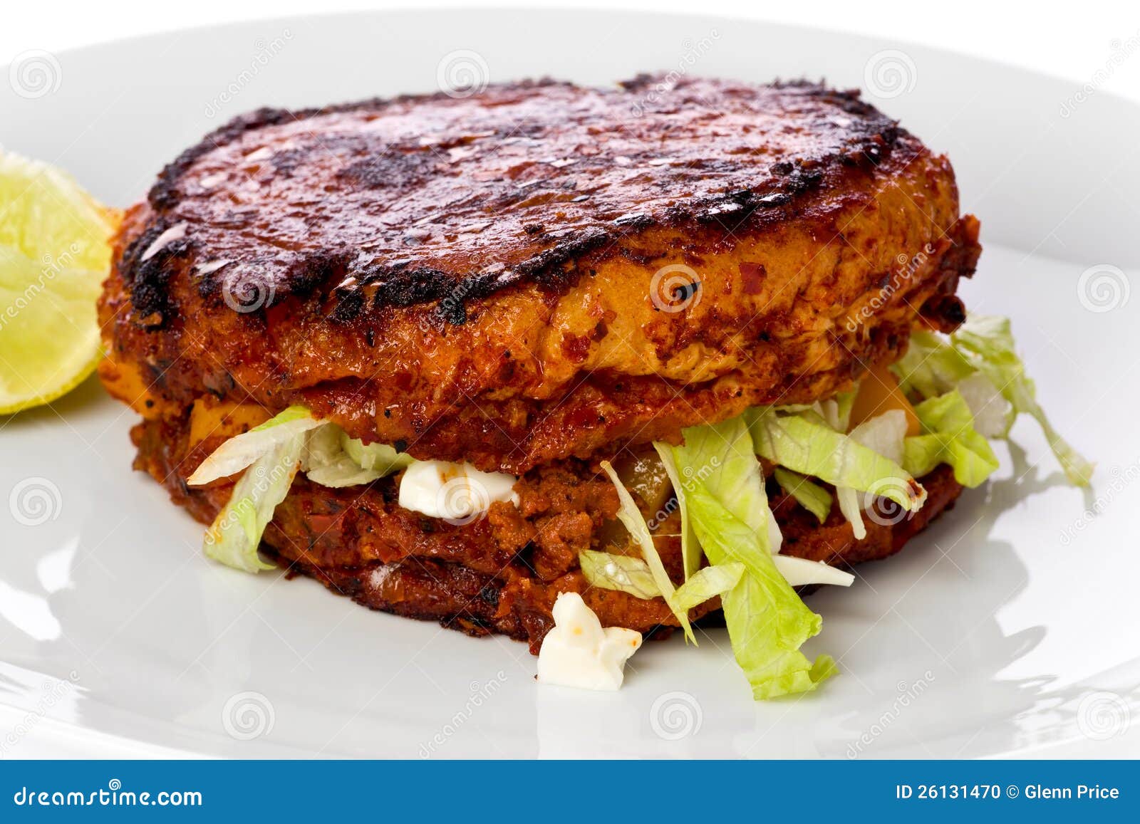 Emparedado de Pambazo foto de archivo. Imagen de alimento - 26131470