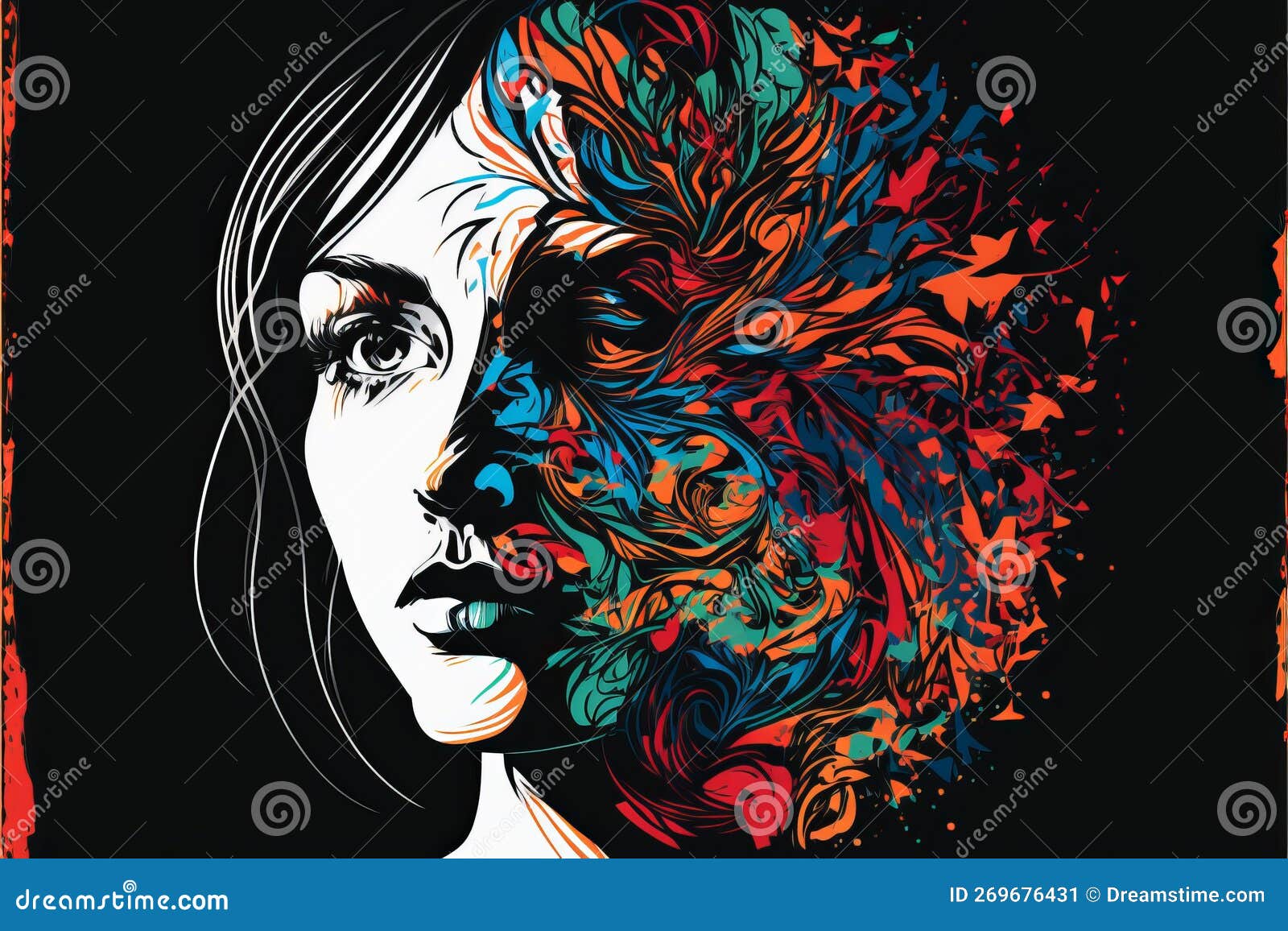 Empathy Abstract Art (generative AI) Royalty-Free Stock Photography ... Empathy Abstract Art (generative AI) Royalty-Free Stock Photography ...