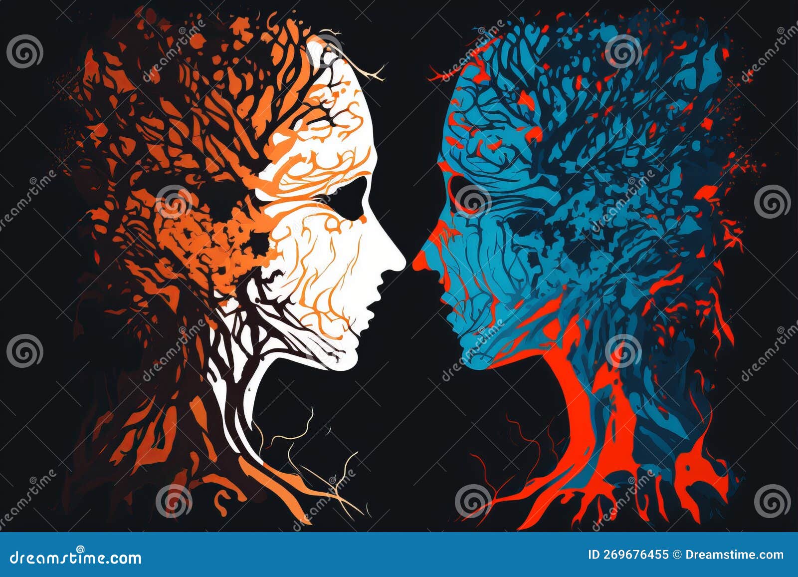 Empathy Abstract Art (generative AI) Royalty-Free Stock Image ... Empathy Abstract Art (generative AI) Royalty-Free Stock Image ...