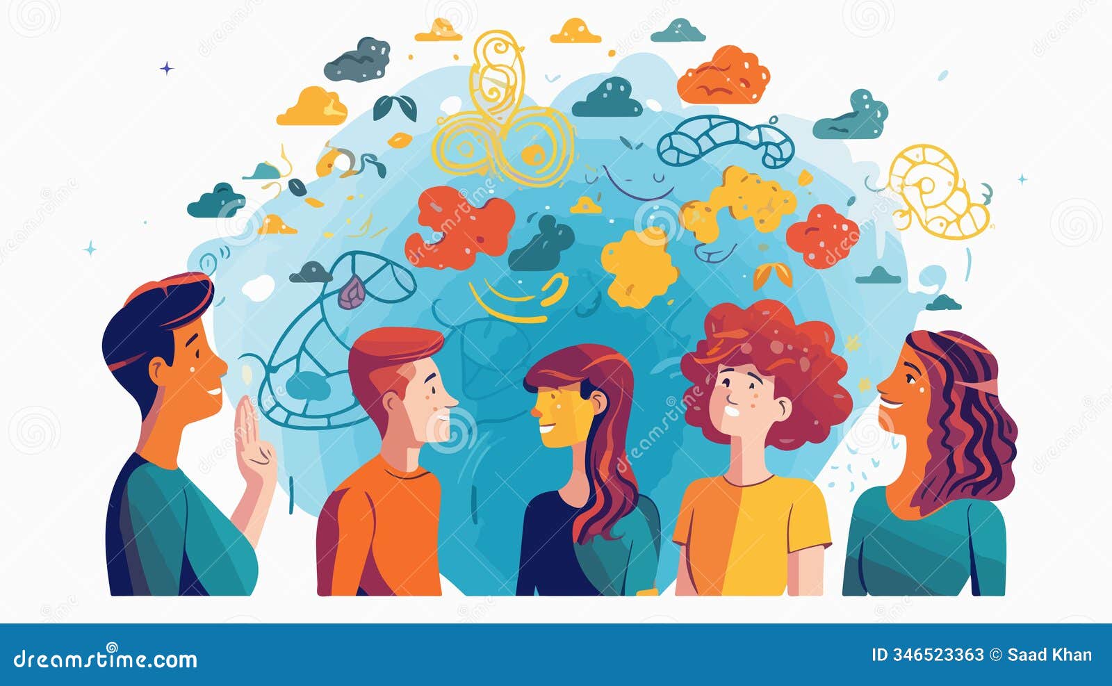 Empathy Communication Skills Open Mind Emotional Awareness Stock ...