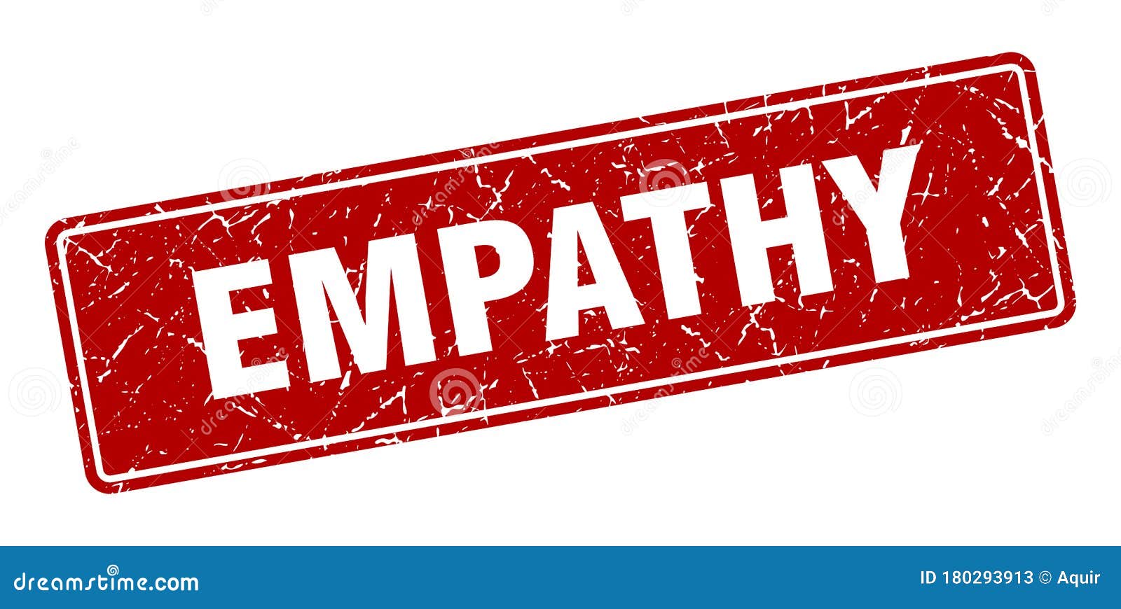 Empathy Sign. Empathy Grunge Stamp Stock Vector - Illustration of seal ...