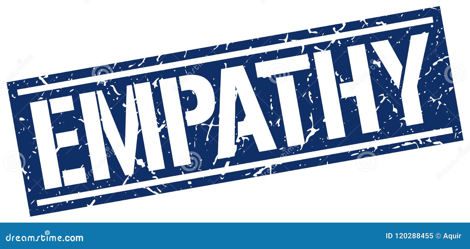 Empathy stamp stock vector. Illustration of seal, grunge - 120288455