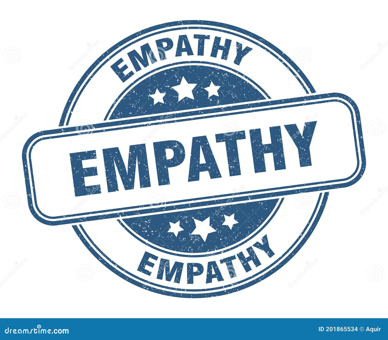 Empathy Stamp. Empathy Round Grunge Sign Stock Vector - Illustration of ...