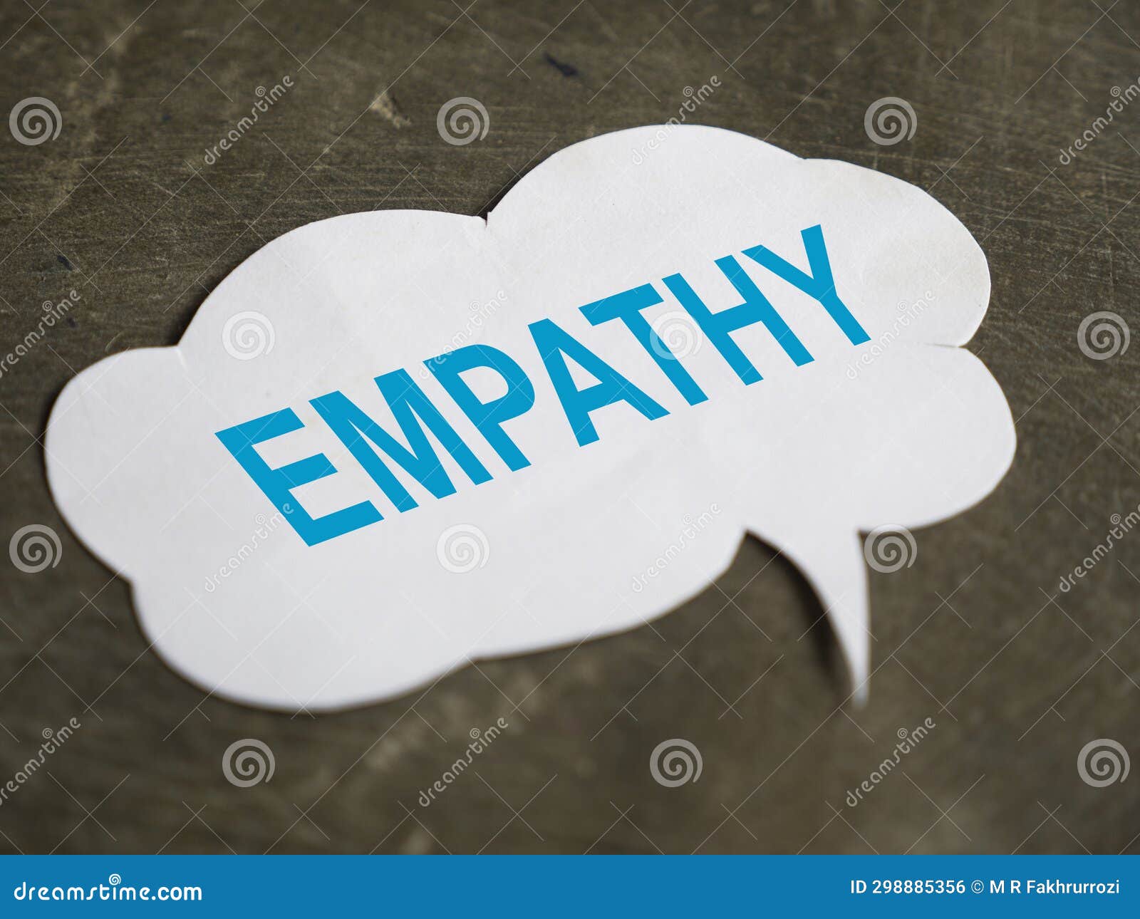 Empathy Text on Paper, Life Improvement Stock Photo - Image of ...