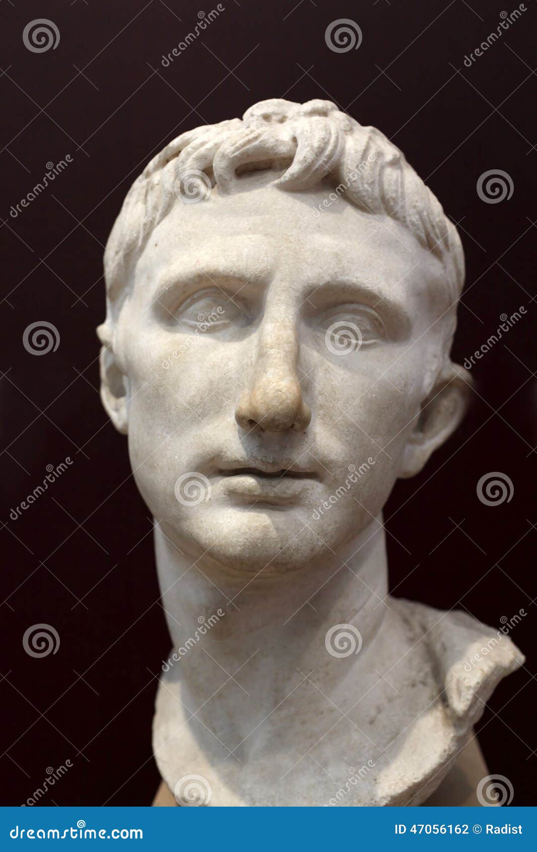 Emperor Augustus stock photo. Image of emperor, human - 47056162