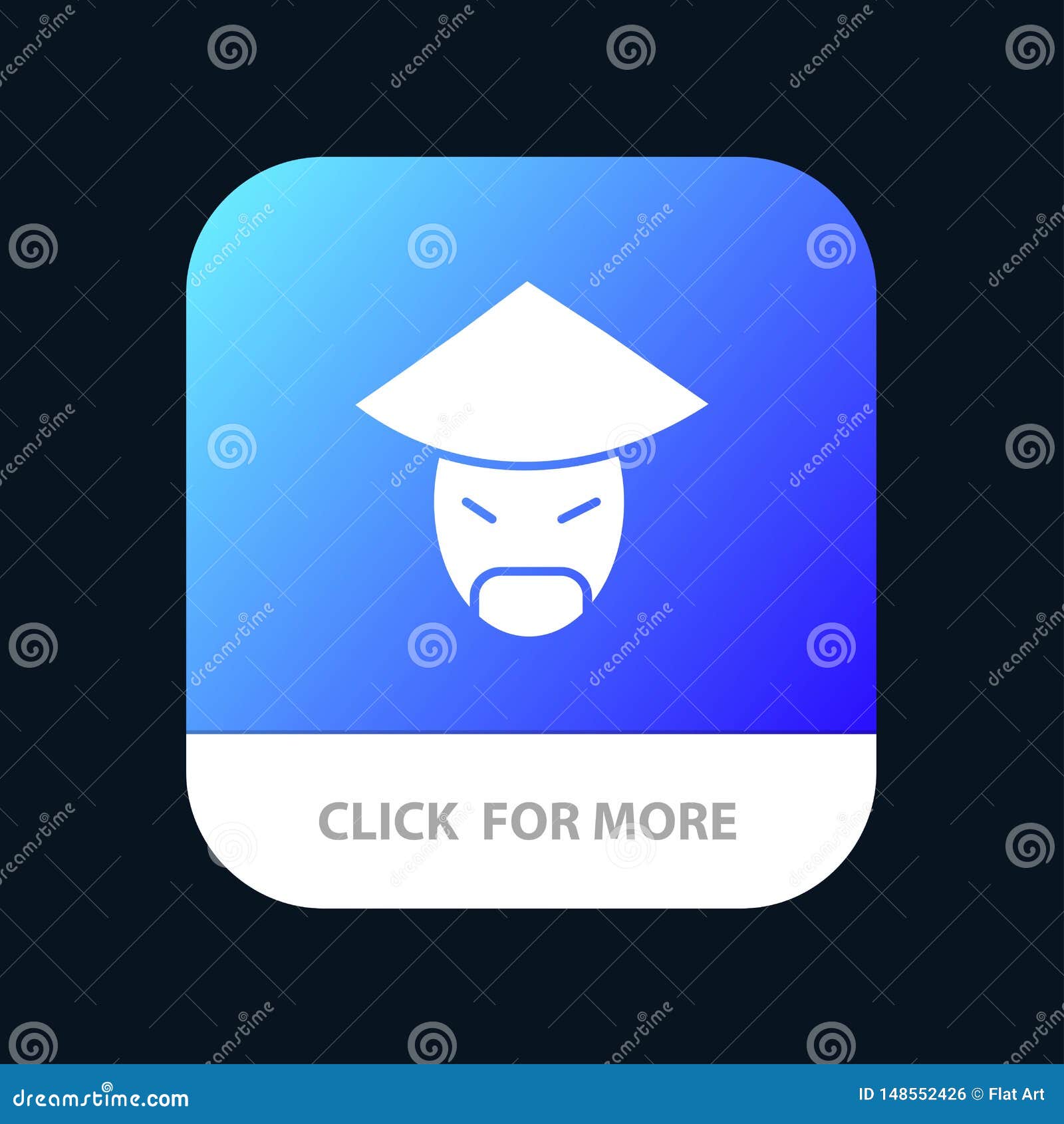 Emperor, China, Monk, Chinese Mobile App Icon Design Stock Vector ...