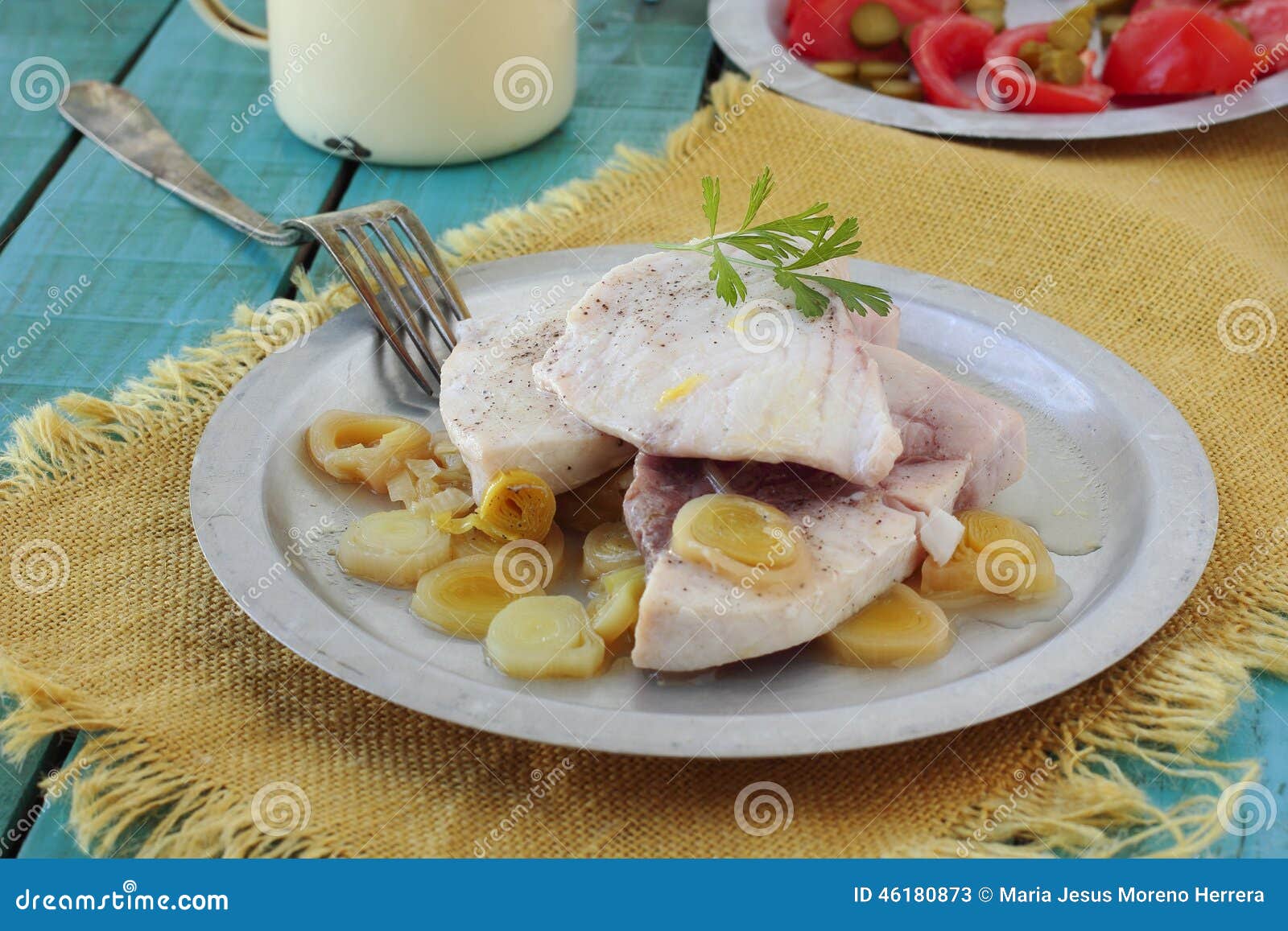 Emperor Fish fillets stock image. Image of cooking, diet - 46180873