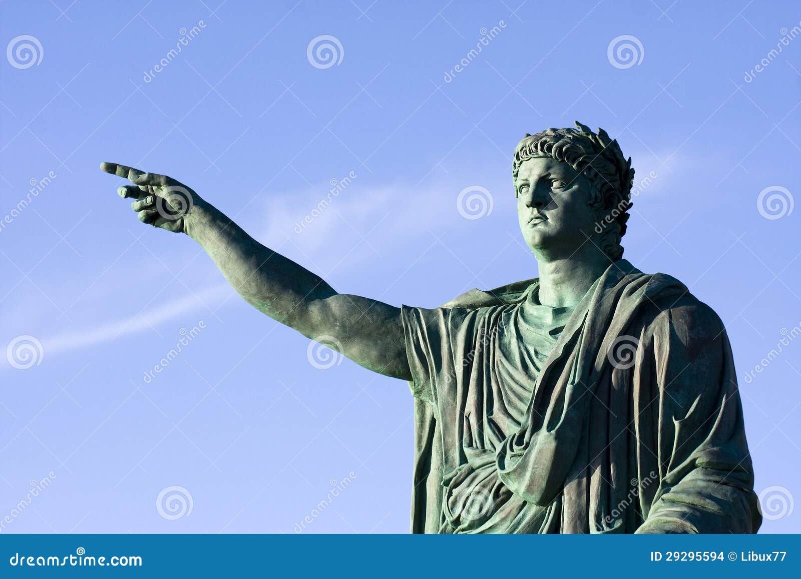 Emperor Nerone Statue stock photo. Image of latin, rome - 29295594