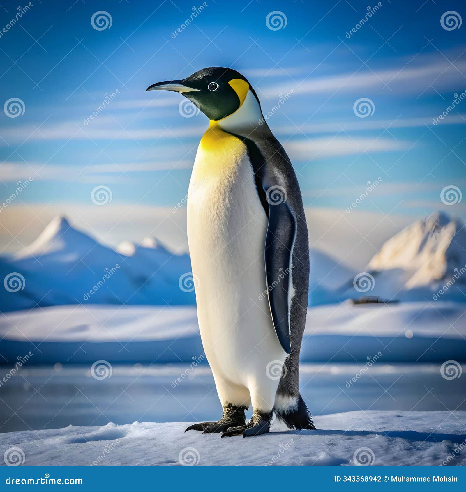Emperor Penguins Huddled On Ice In Photorealistic Miki Asai Style, Inspired By Joel Sartore ...