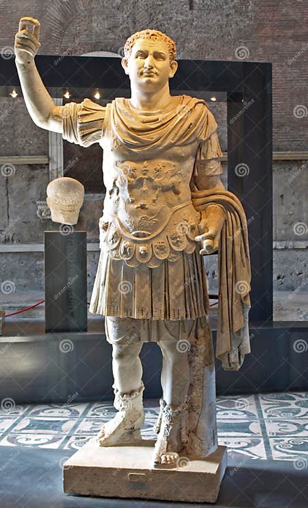 Emperor Titus Statue Rome, Italy Stock Photo - Image of ancient ...