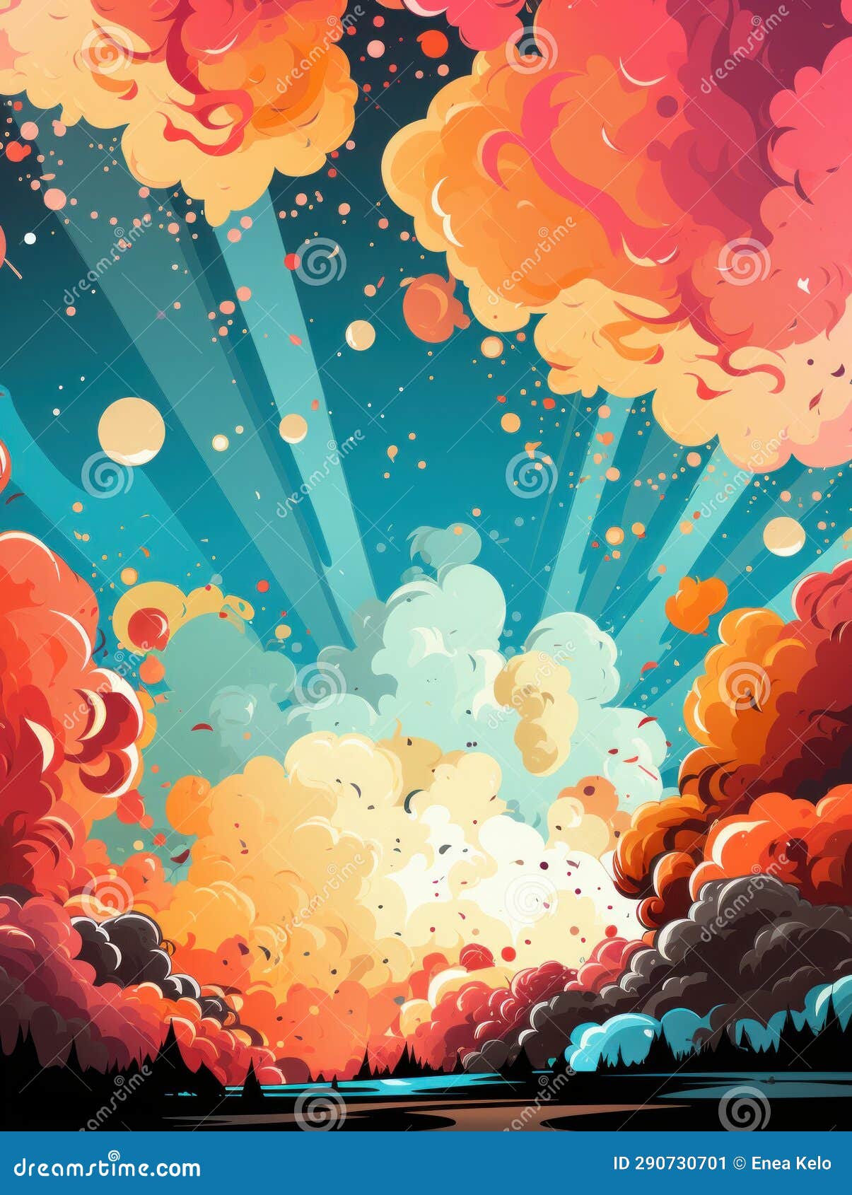 Minimalist Comic Book Background Royalty-Free Stock Photography ...