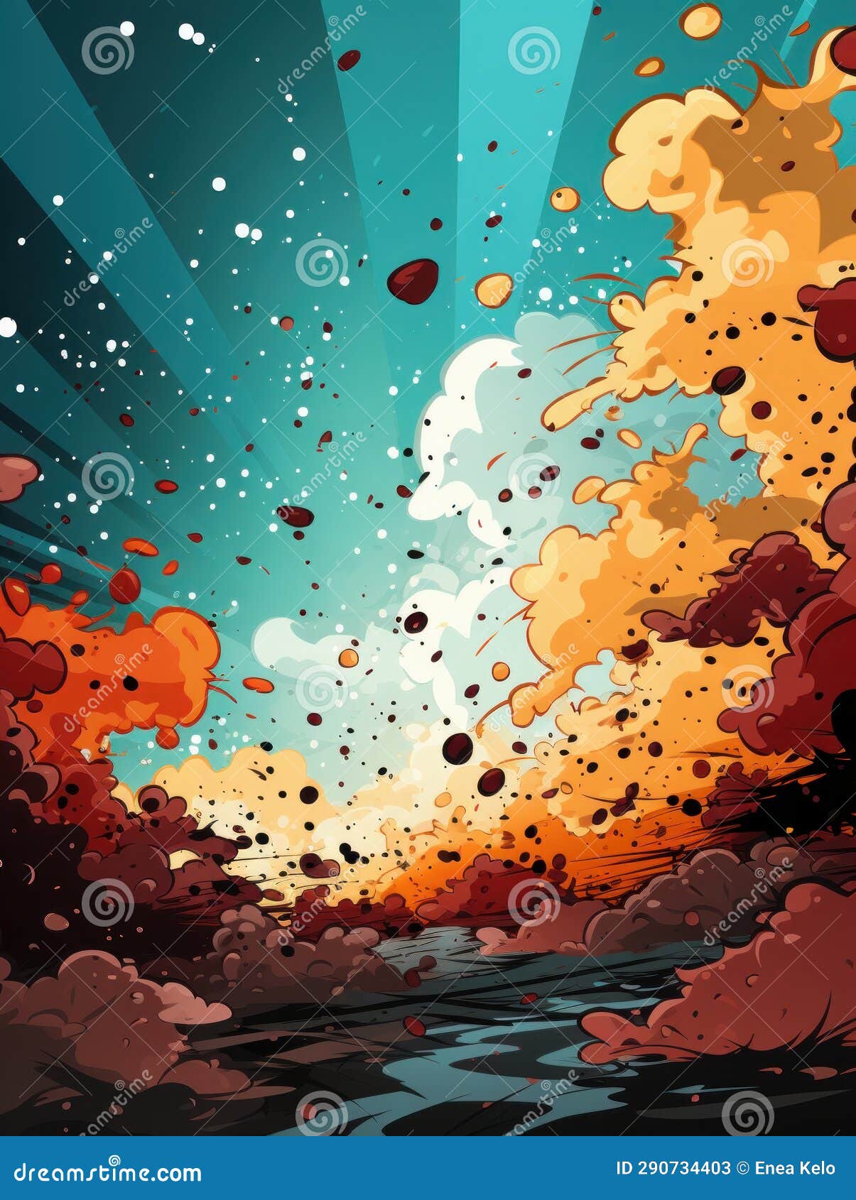 Minimalist Comic Book Background Royalty-Free Stock Photography ...