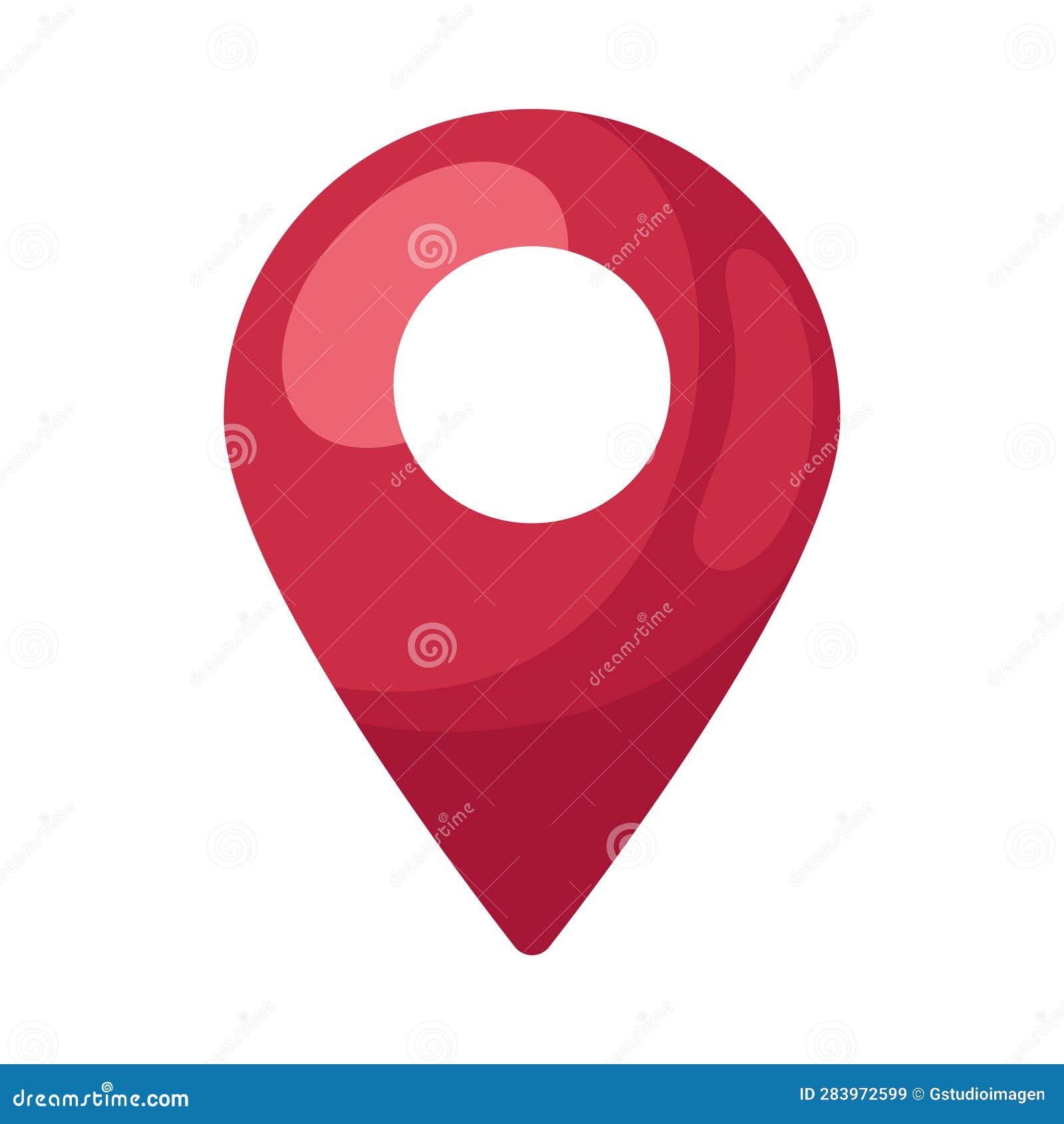 Emplacement du pointeur illustration de vecteur. Illustration du ...