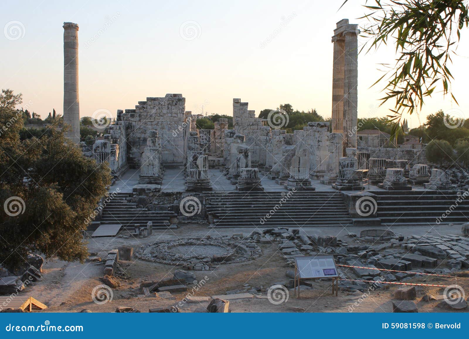 Temple of Apollo Didima stock photo. Image of monument - 59081598