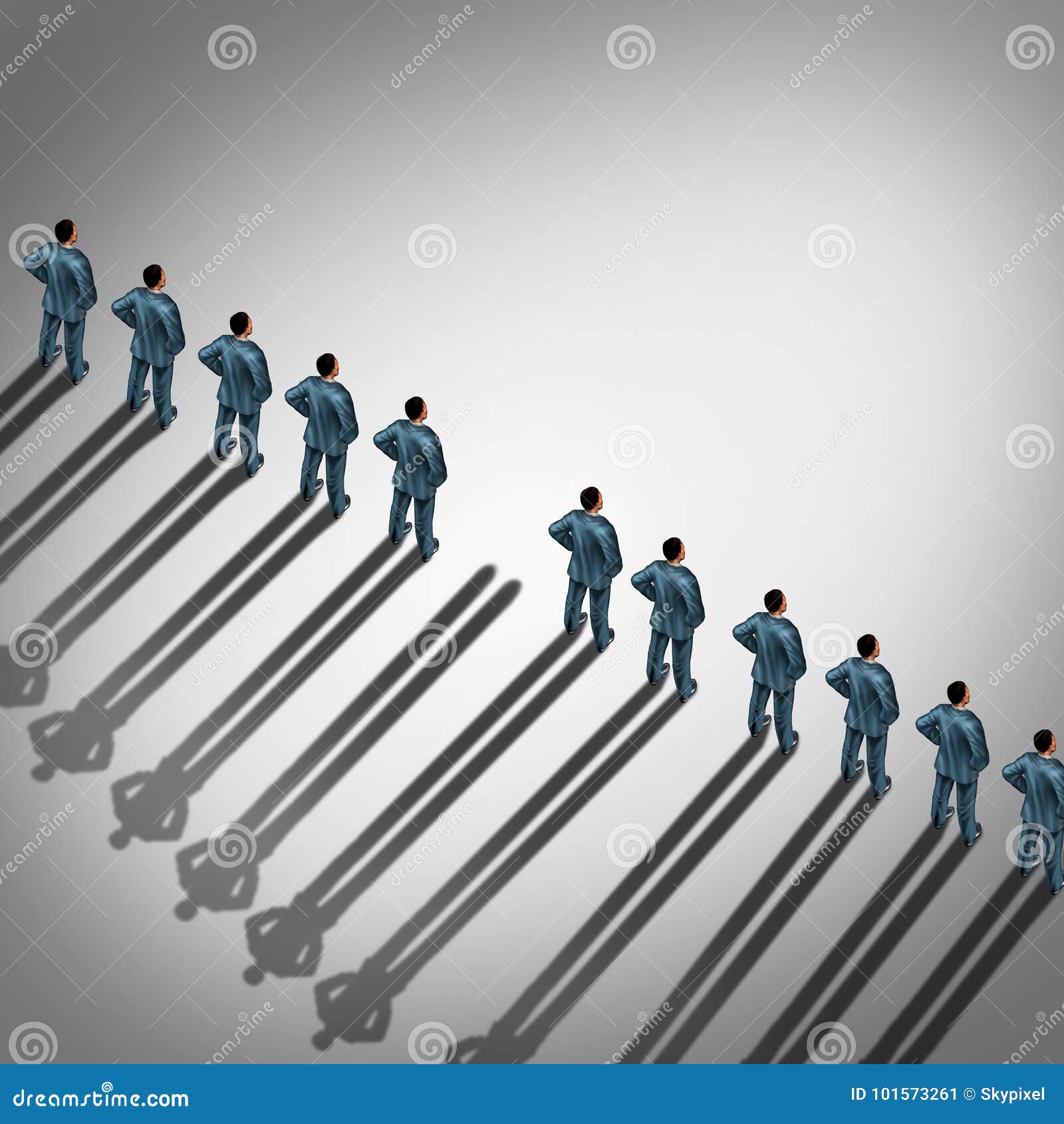 Empleado invisible stock de ilustración. Ilustración de omitido - 101573261