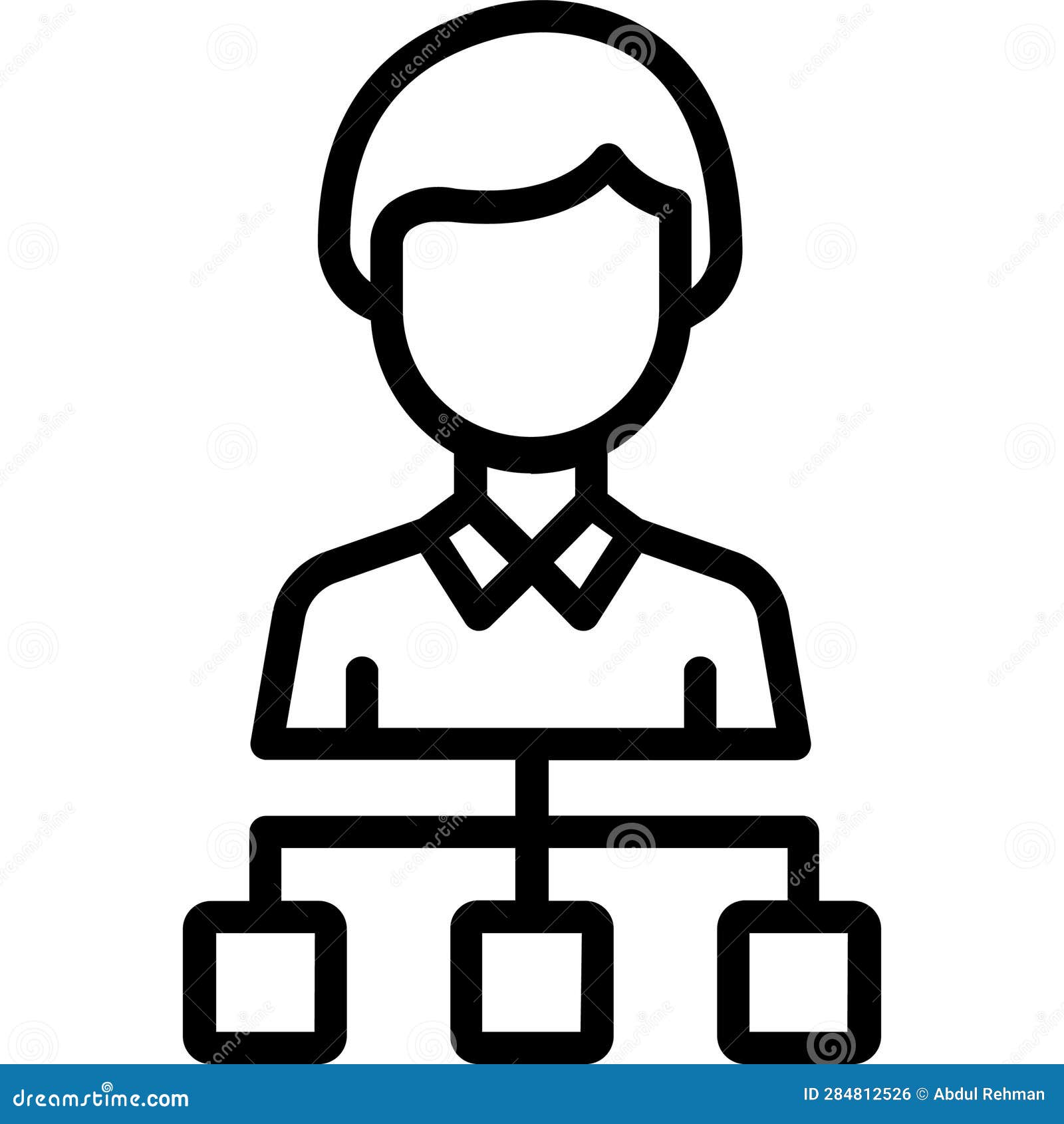 Employability Outline Vector Icon that Can Easily Edit or Modify ...