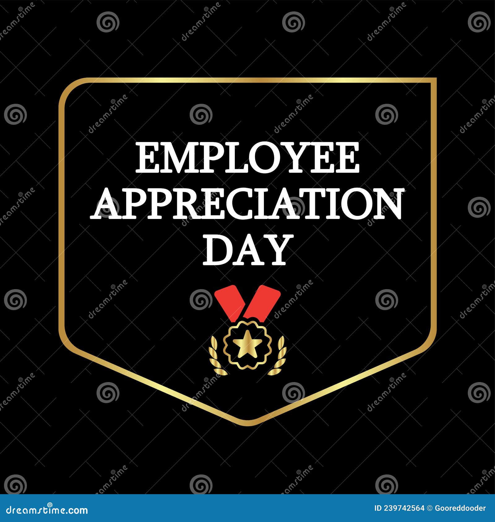 Employee Appreciation Day. Vector Lettering Text Stock Vector ...