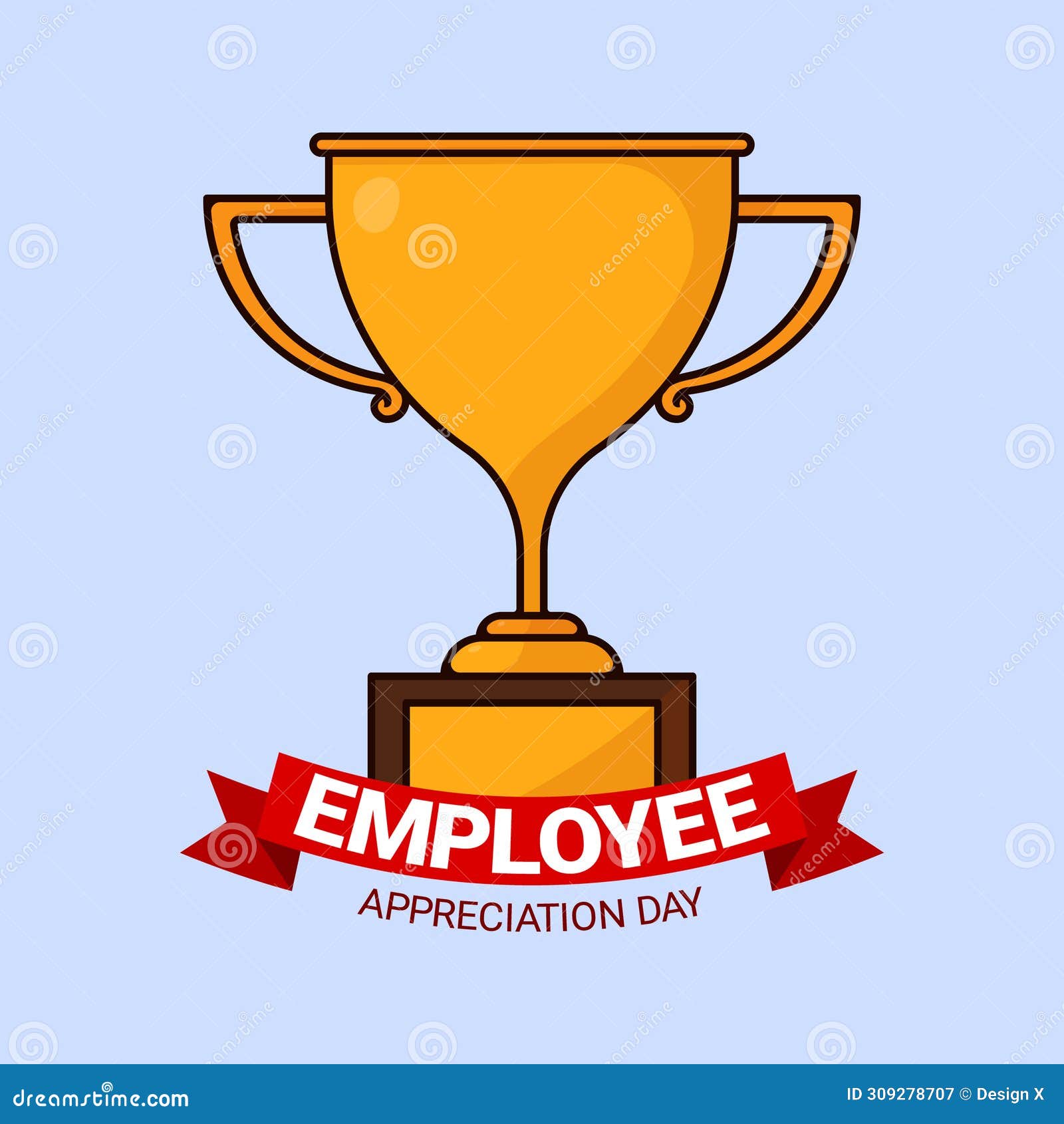 Employee Appreciation Day Vector Illustration Icon Employee Icon Stock ...