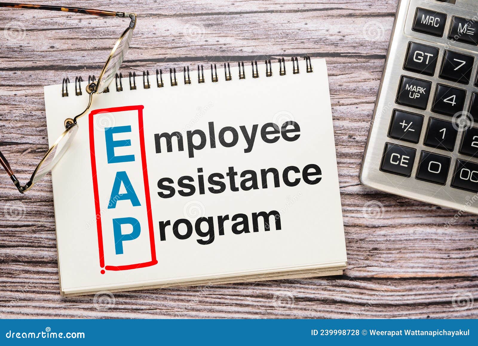 Employee Assistance Program or EAP Stock Photo - Image of management ...