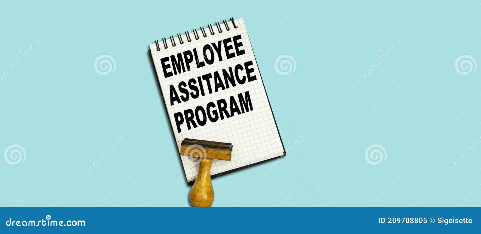 Employee Assistance Program EAP Sign and Wooden Stamp Stock Image ...