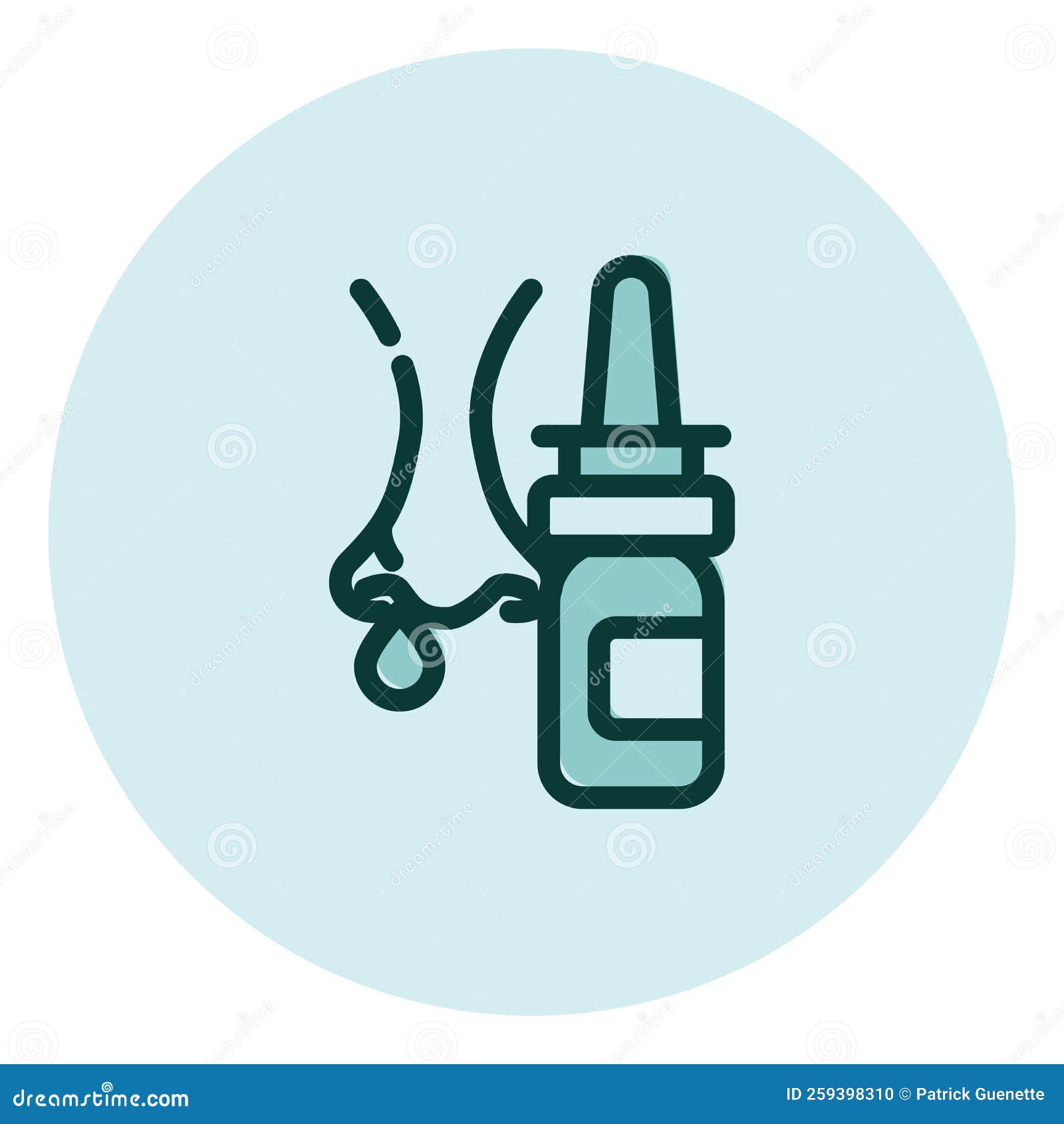 Employee Benefits Sick Leave, Icon Stock Vector - Illustration of ...