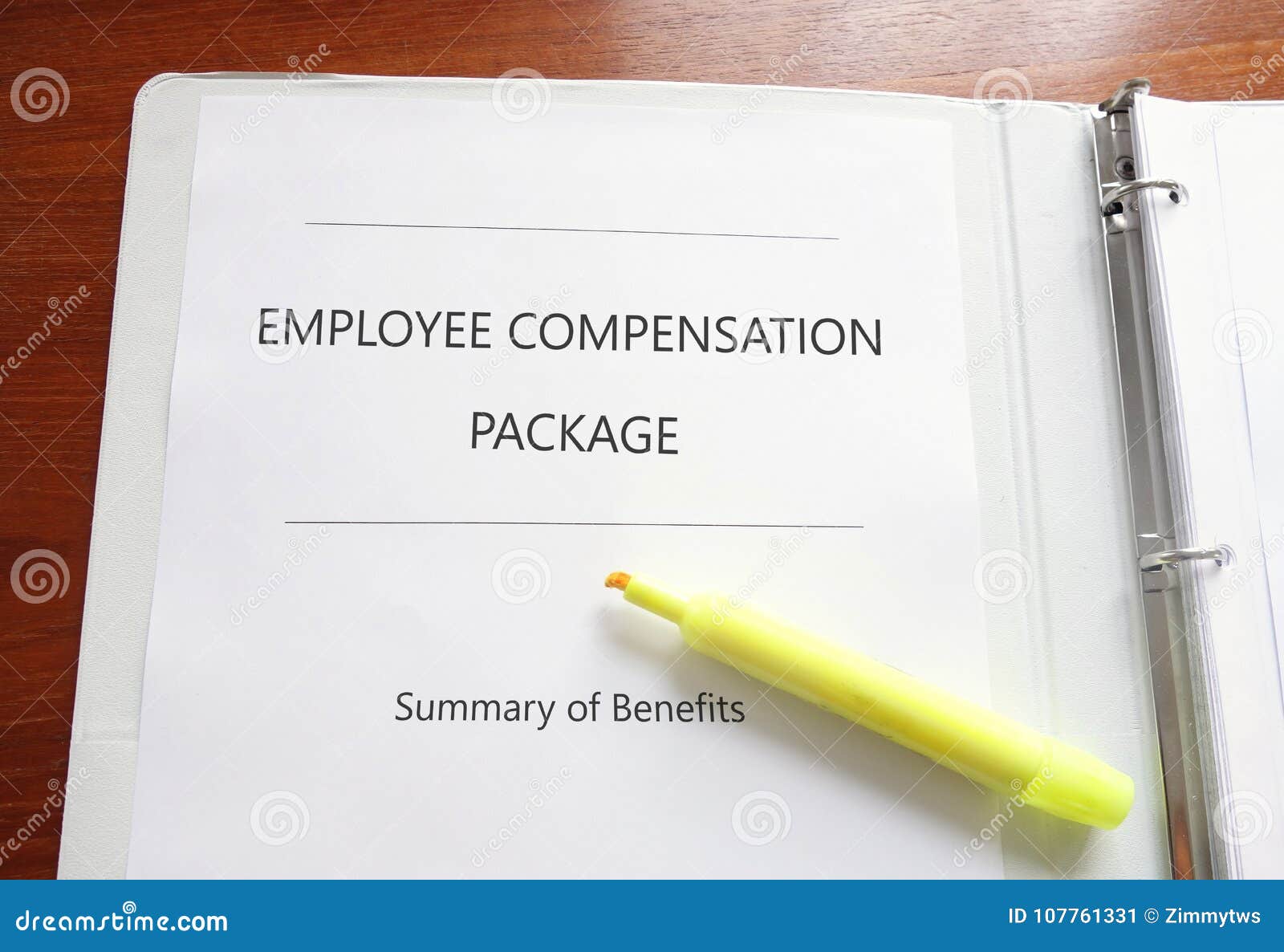 Employee Compensation Package Stock Image - Image of career, hiring ...