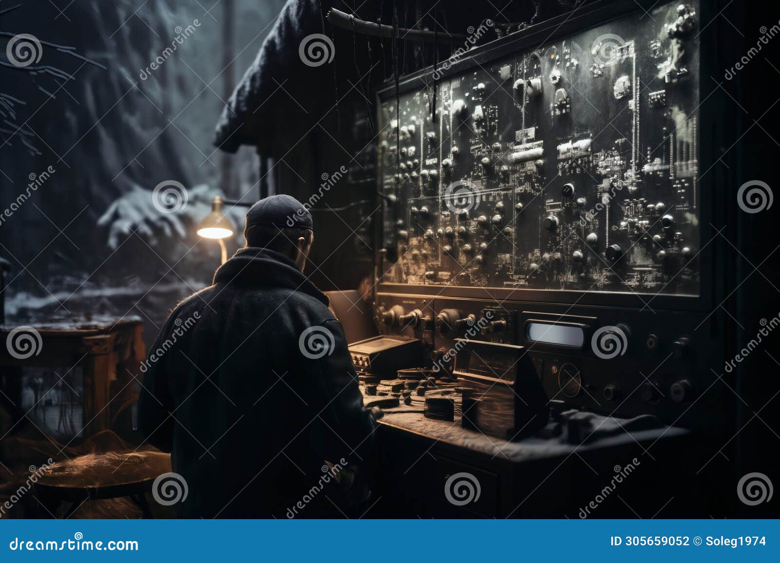 Out-of-control Forest Fire, Brave Firefighters Working The Night Shift ...