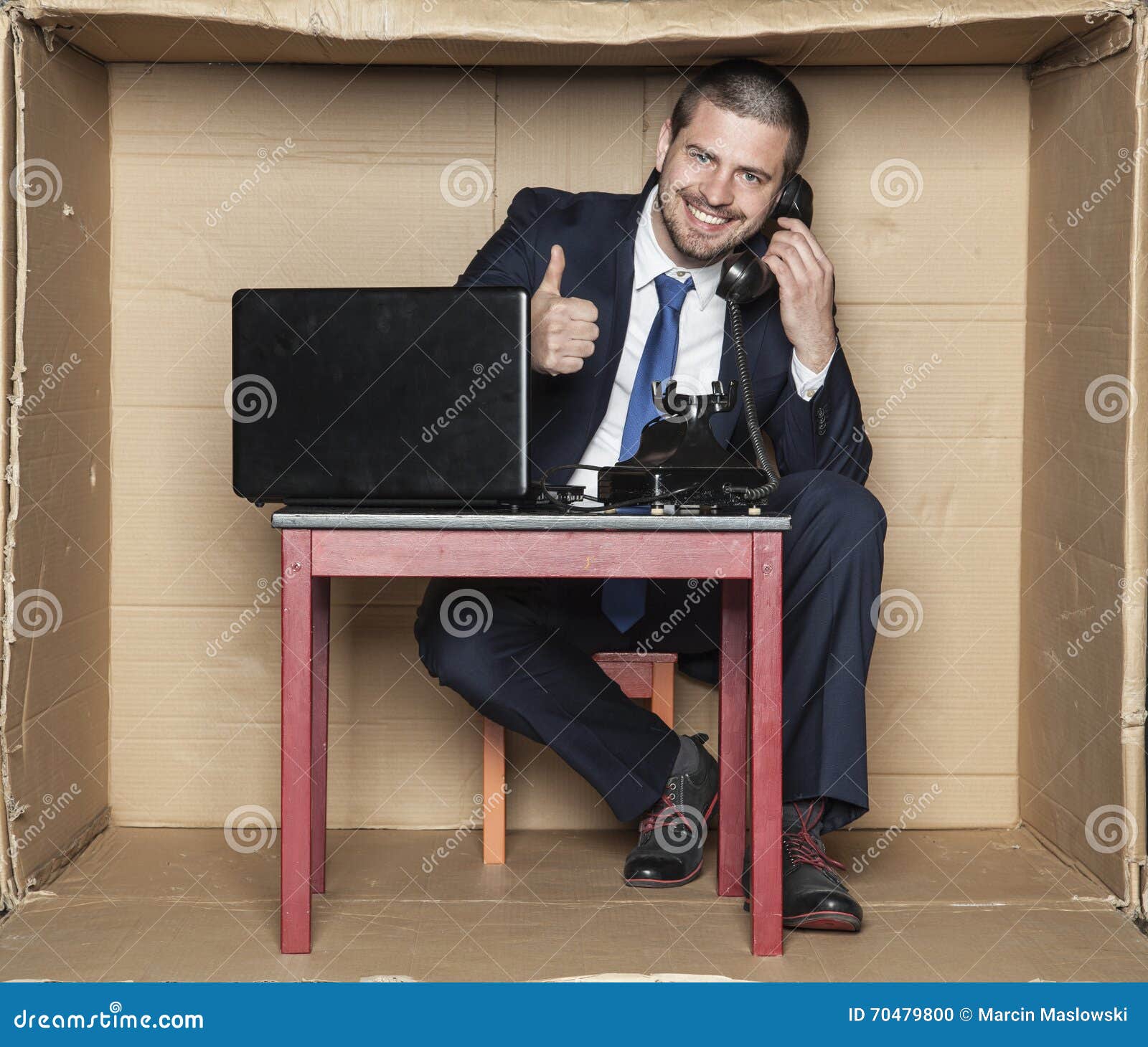 Employee Customer Service Good Advice Over the Phone Stock Photo ...