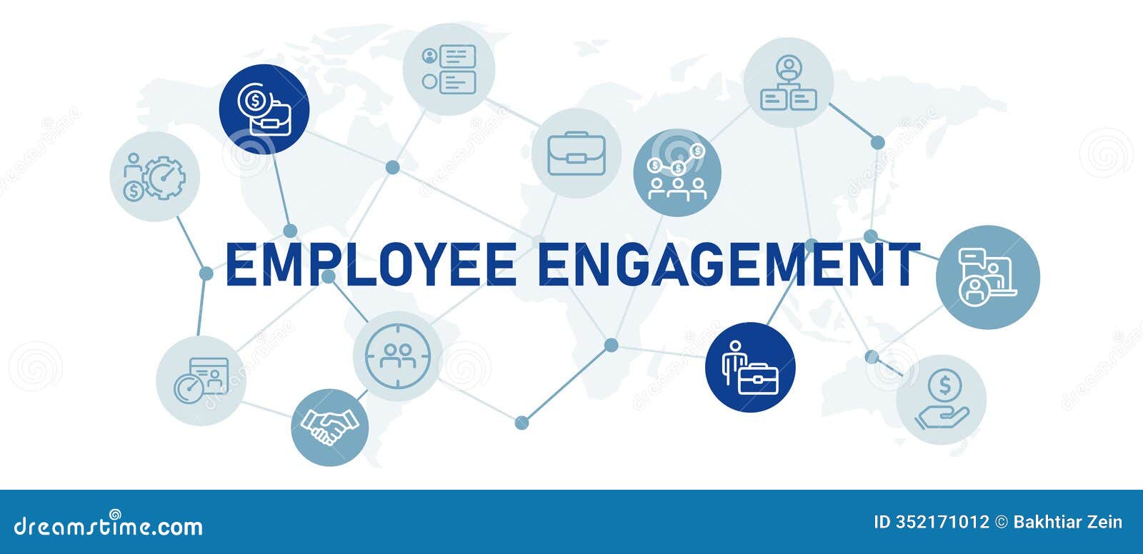 Employee Engagement Concept of Workforce Involvement Staff Commitment ...