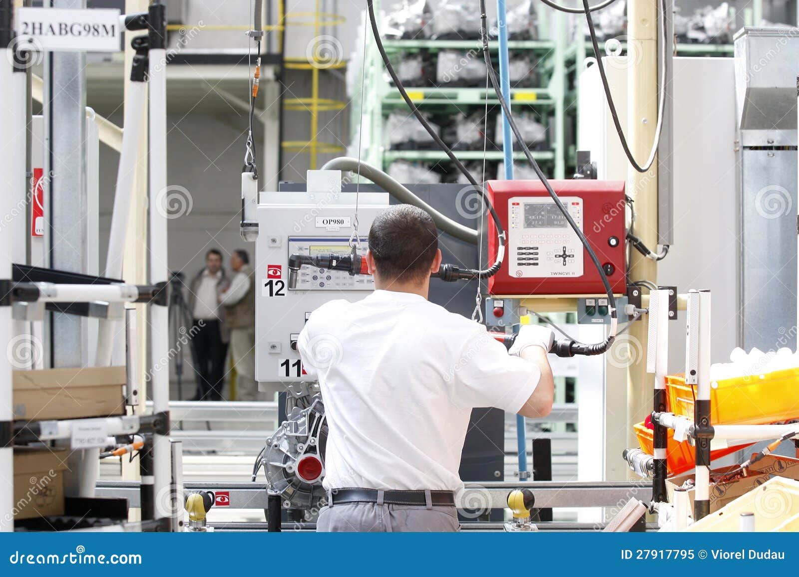 Employee in factory editorial image. Image of assembly - 27917795