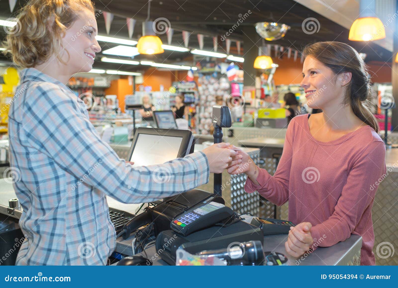 Employee Hardware Store at Work Stock Photo - Image of craft, sales ...