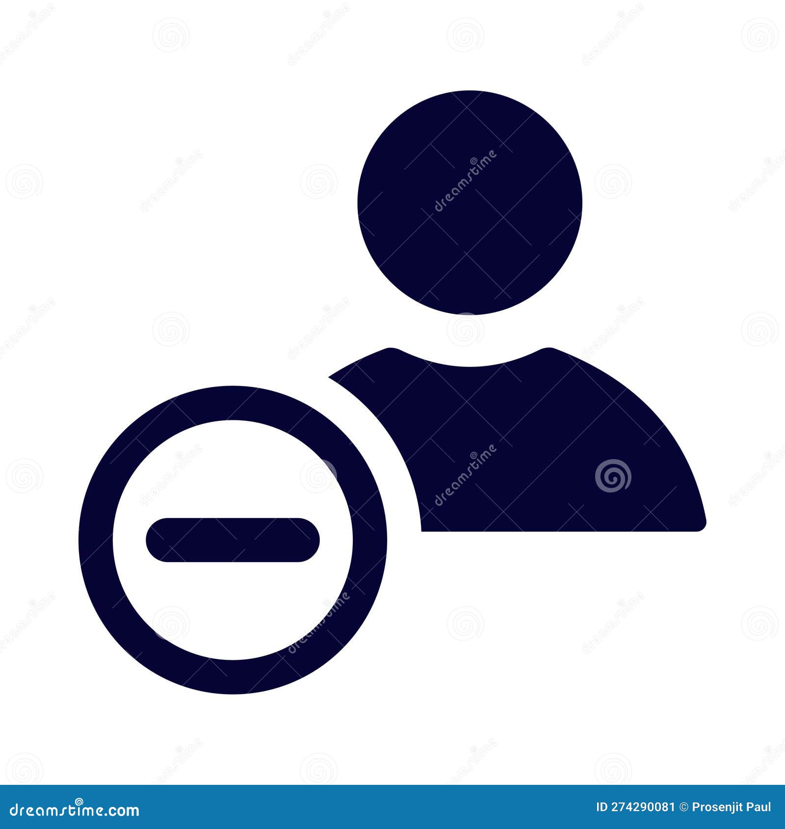 Human Eye With Minus Grey Icon. Disease Visual System, Myopia Symbol ...