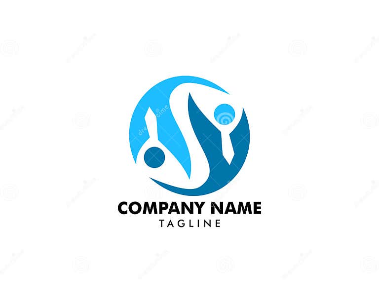 Employee Logo Template Design Vector Stock Vector - Illustration of ...