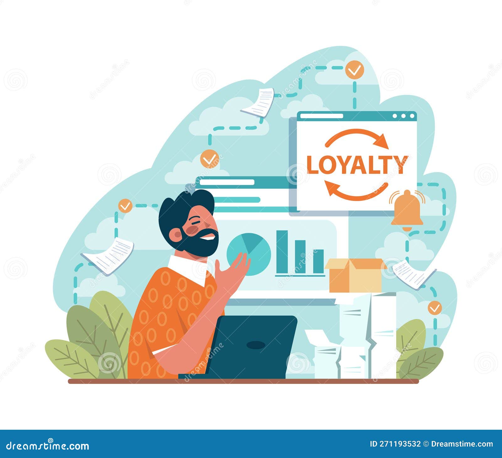 Employee Loyalty. Employee Loyalty, Motivation and Performance Stock ...