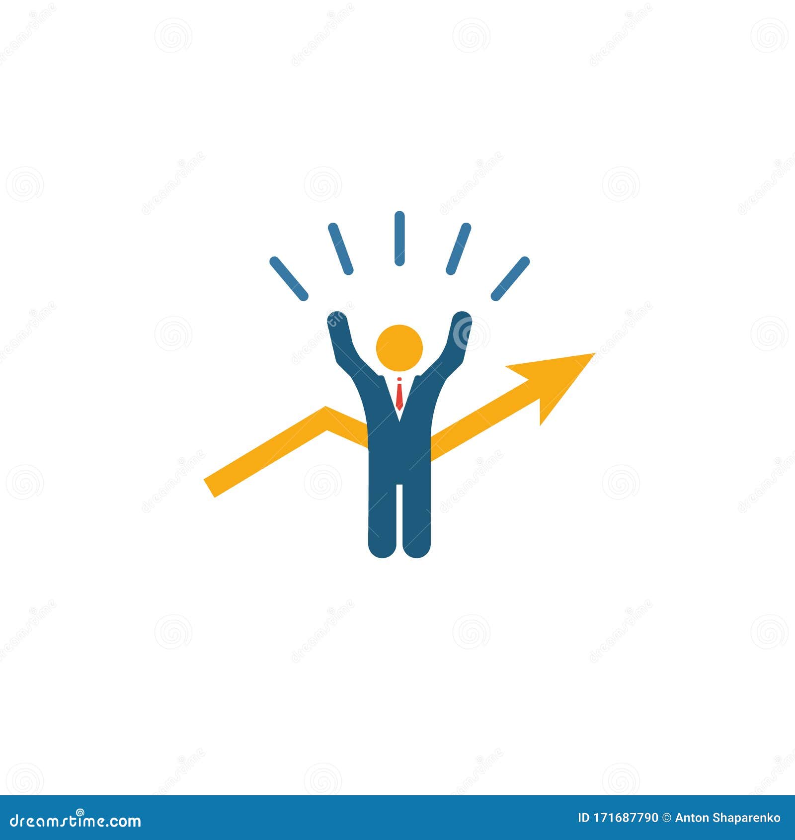 Employee Motivation Icon. Simple Element from Human Resources Icons ...